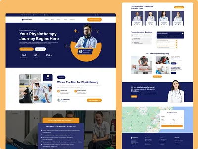 Physiotherapy Website designs, themes, templates and downloadable ...