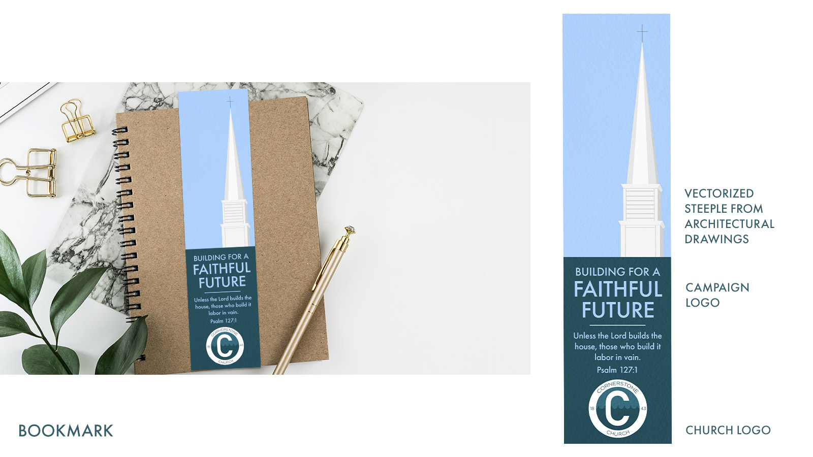Promotional Materials - Cornerstone Church Building Campaign by Sophia ...