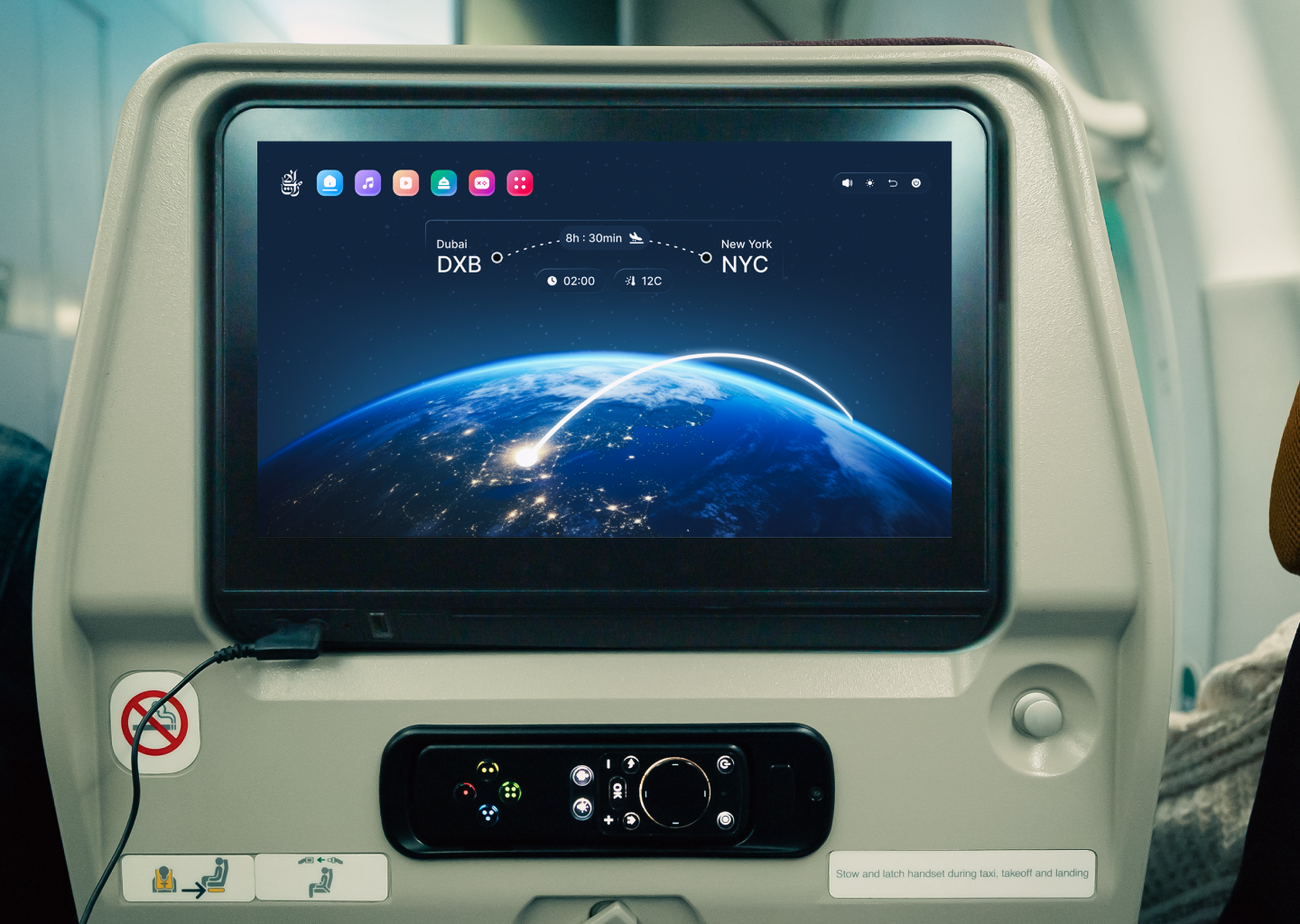 In-Flight Experience with Emirates' IFE System by Mohamed Gamal on Dribbble