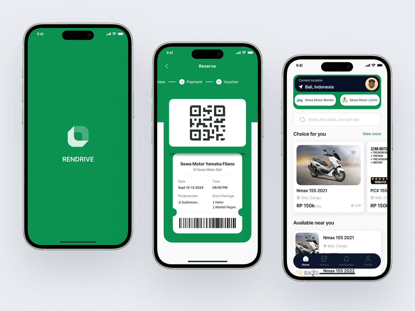 Rendrive - Design App Mobile by Asril Mochammad on Dribbble