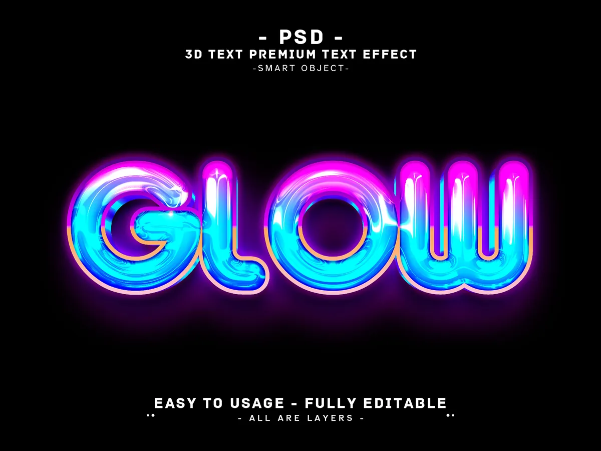 Glowing Effect designs, themes, templates and downloadable graphic ...