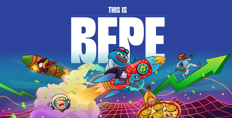 BEPE crypto meme project - digital art by 3EVO Studio on Dribbble