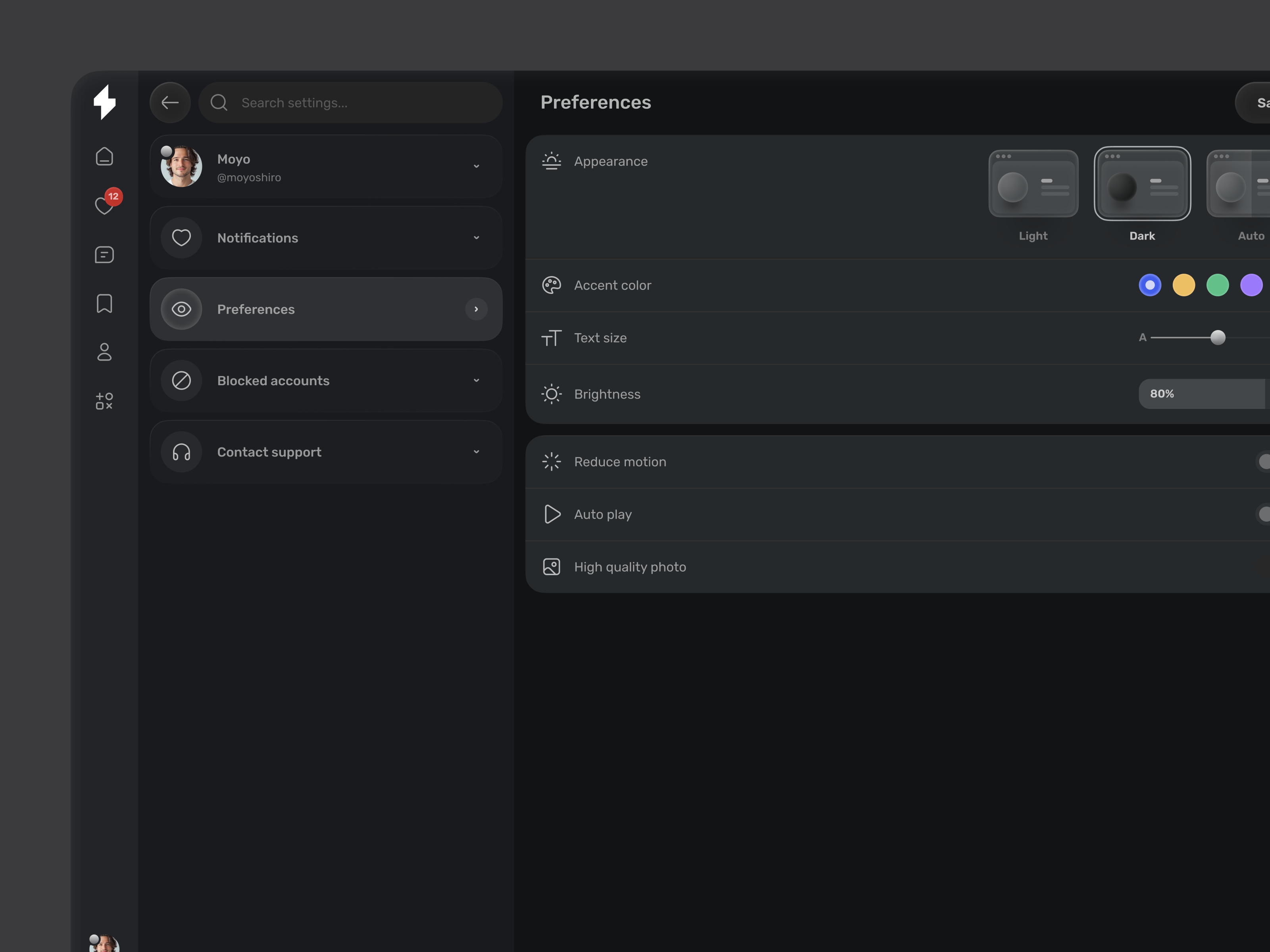 SparkLin Dark - Task & Project Management Dashboard by Ashish on Dribbble