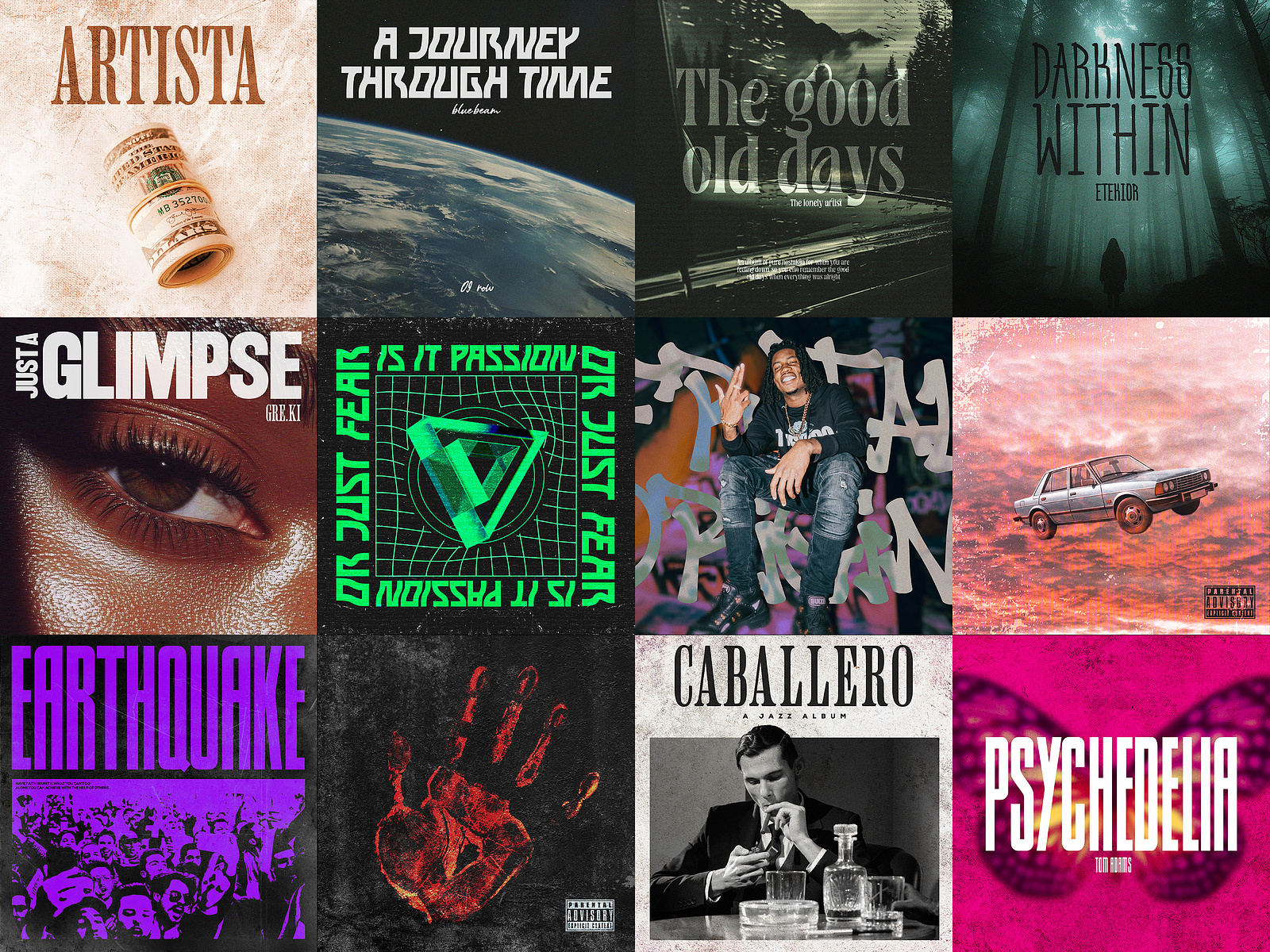 Music album cover designs by Billy | Brand/Graphic Designer on Dribbble