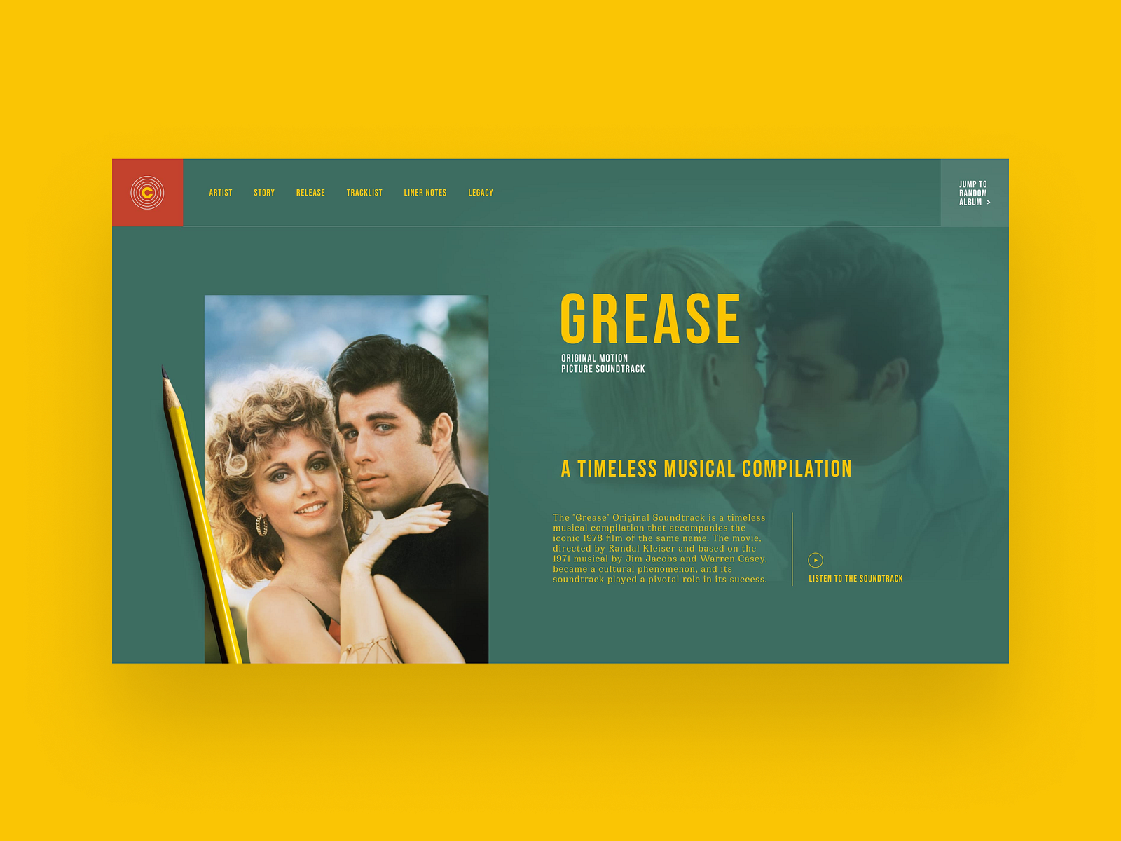 CTC#022 - Grease by Lars Hartmann on Dribbble