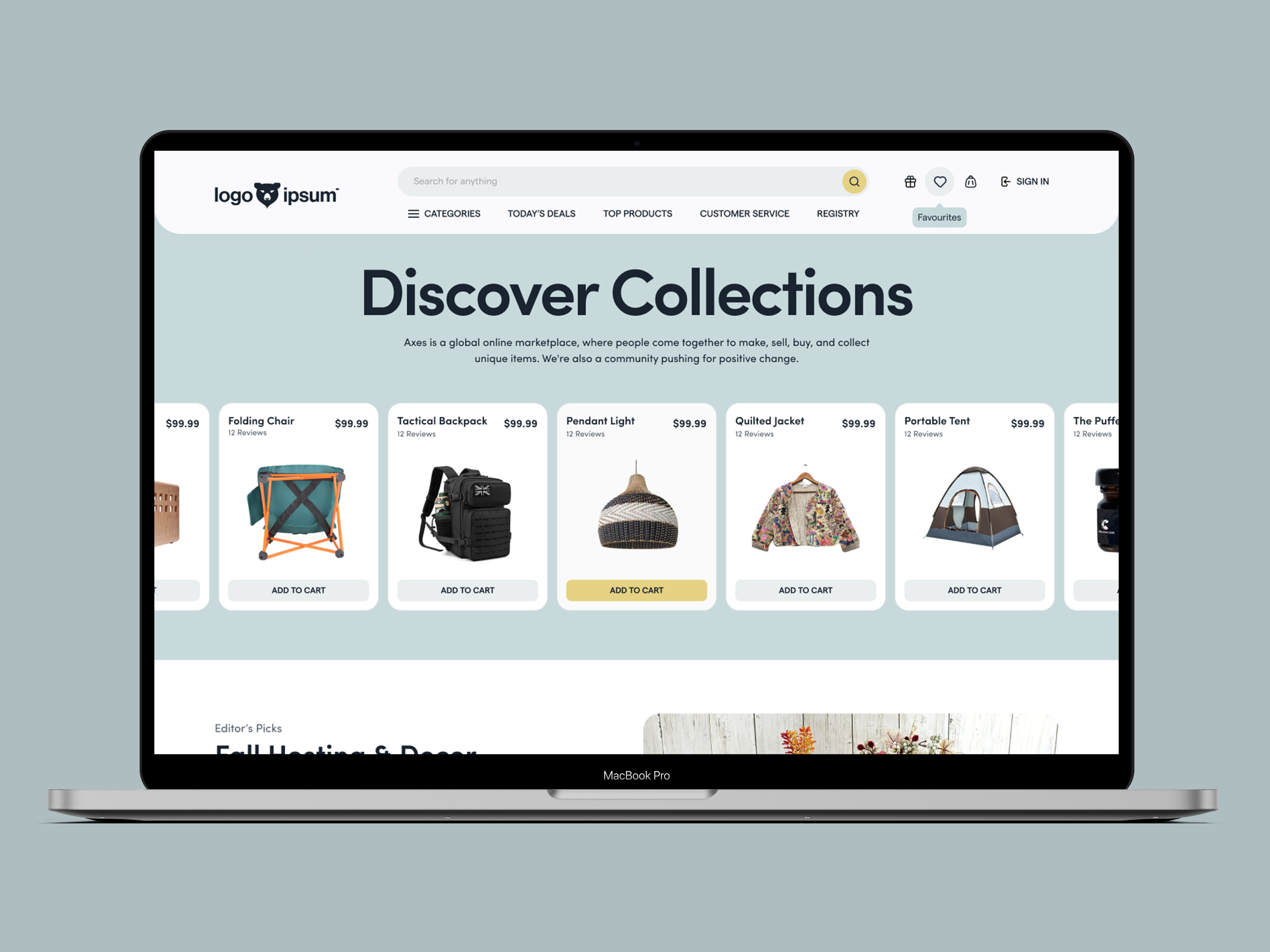 e-Commerce Online Marketplace Website Design by Akil Ashraful on Dribbble