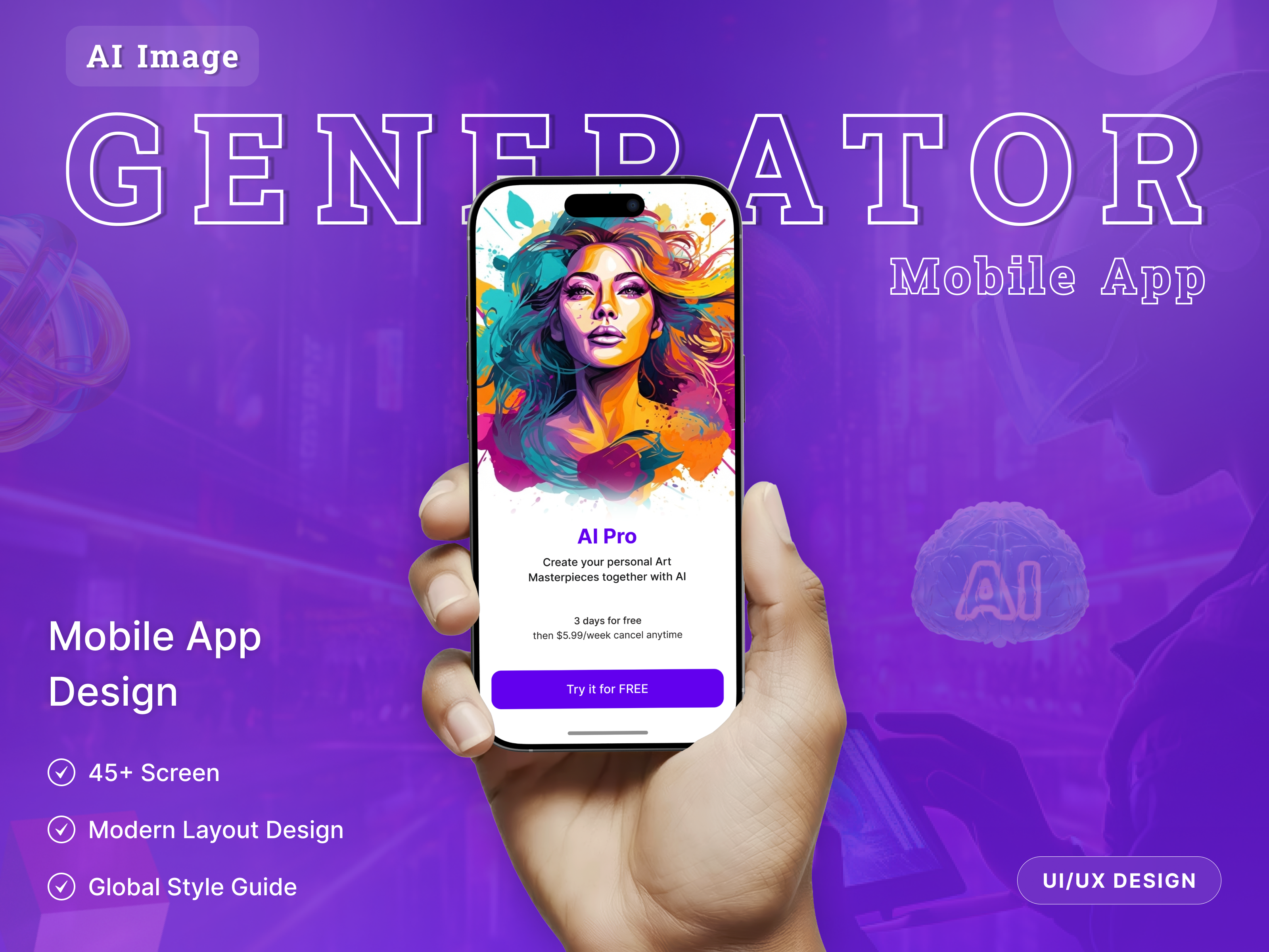 Generator App designs, themes, templates and downloadable graphic ...