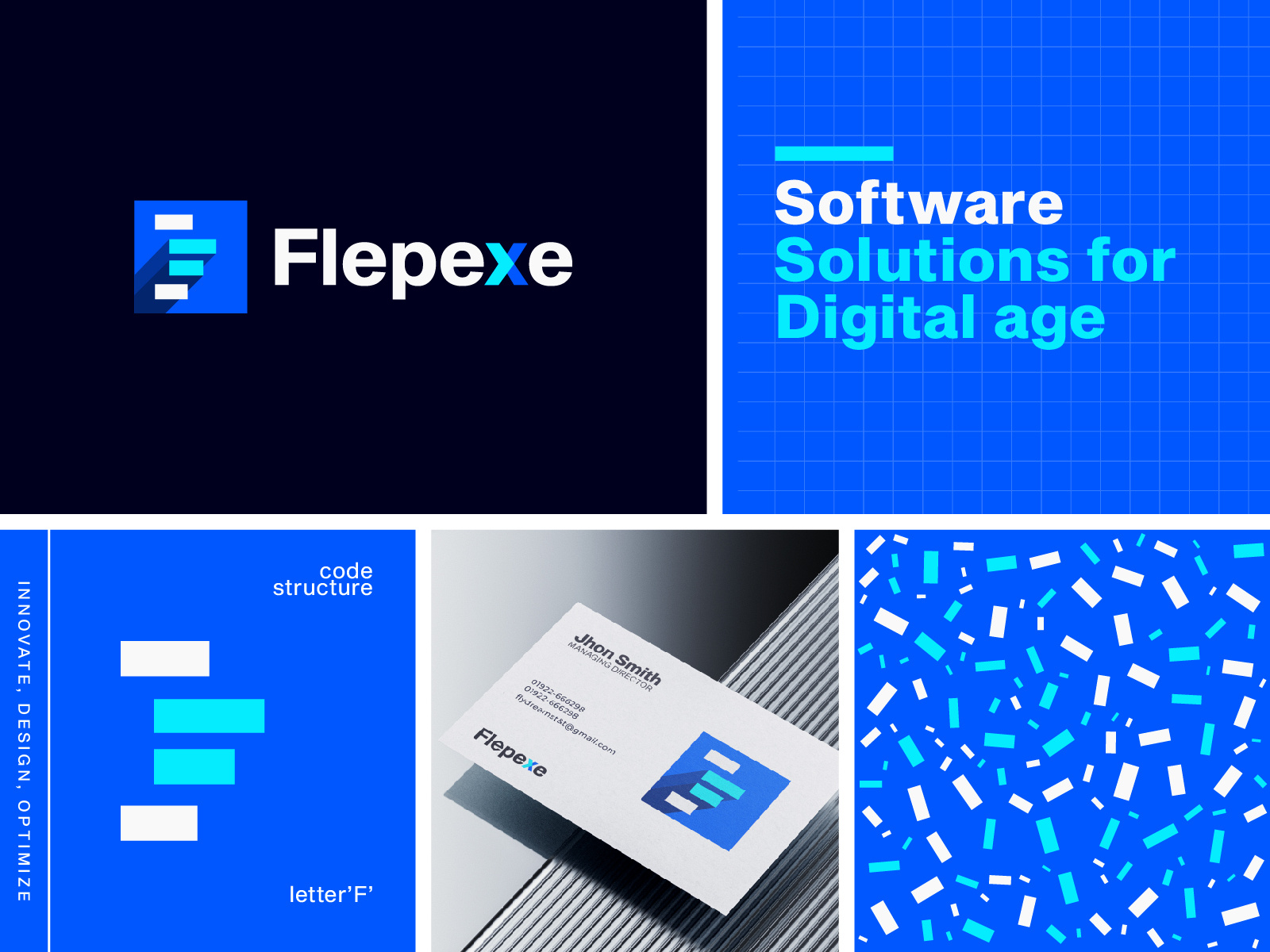 Flepexe Softwere Development Coding Logo By Rawhouse Graphics On Dribbble