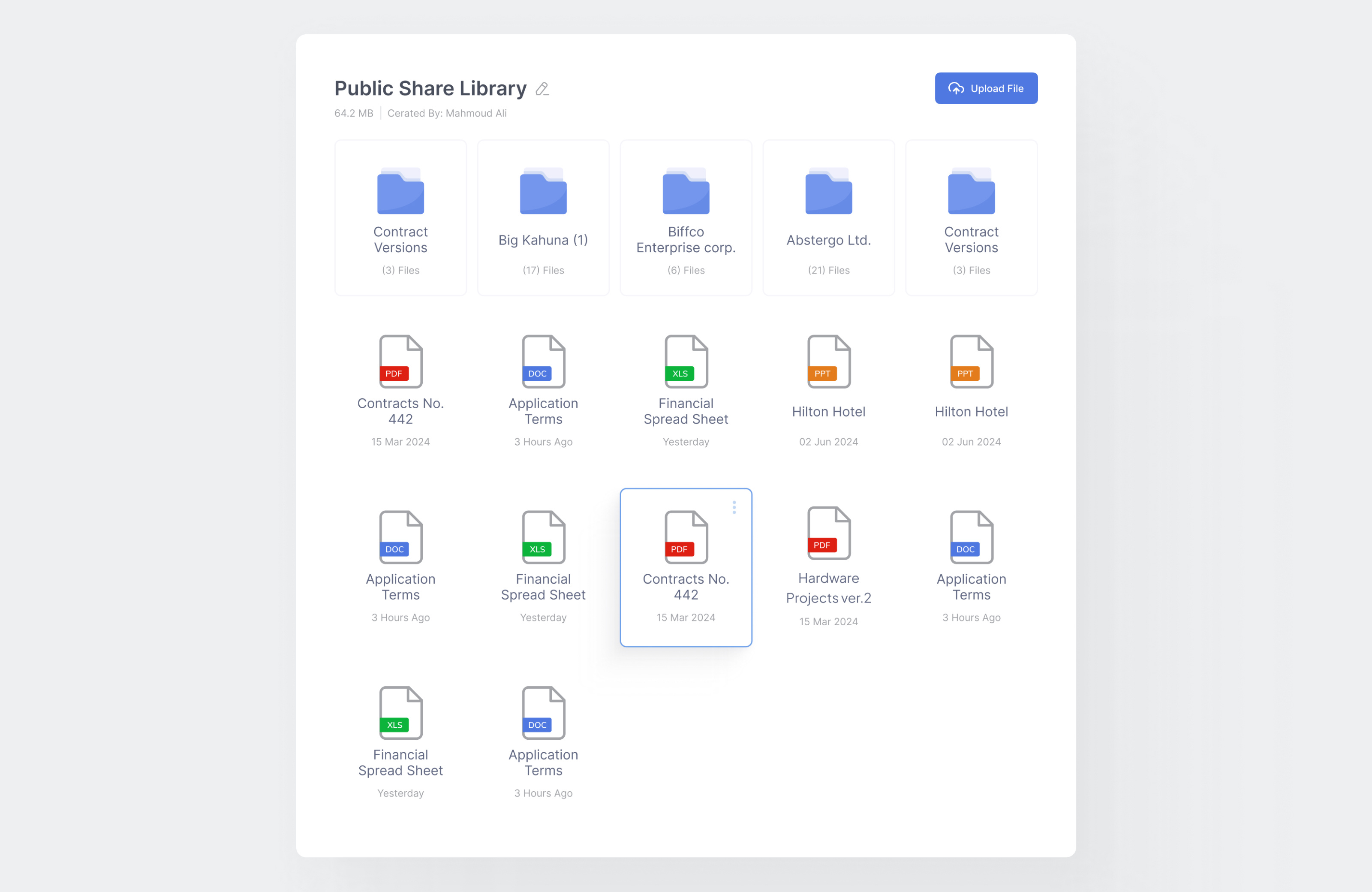 UI-UX for a Document Management System Features (DMS) by Asma Hamrawy ...