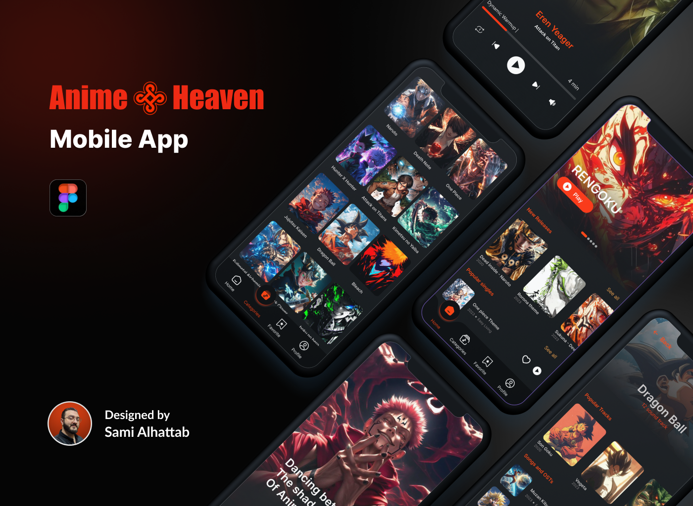 Anime Heaven - UX/UI Mobile app by Sami alhattab on Dribbble