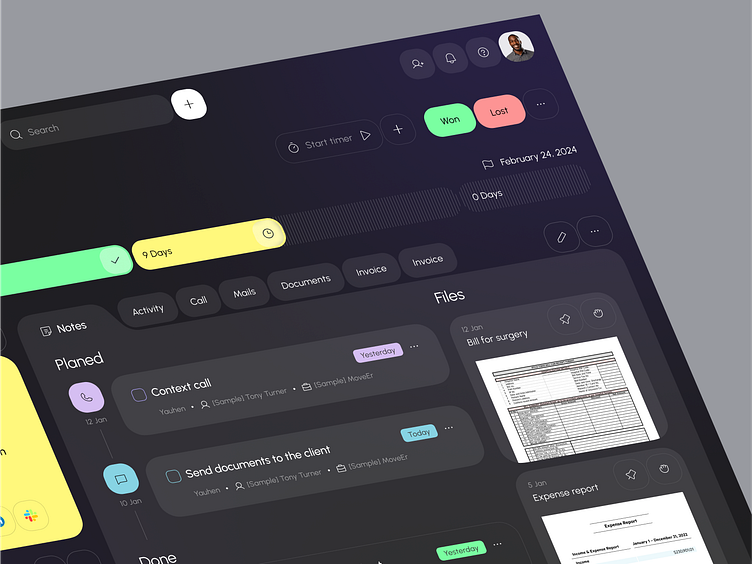 Pipedrive CRM Leads Dashboard by Jack R. for RonDesignLab ⭐️ on Dribbble Pipedrive CRM Leads Dashboard by Jack R. for RonDesignLab ⭐️ on Dribbble
