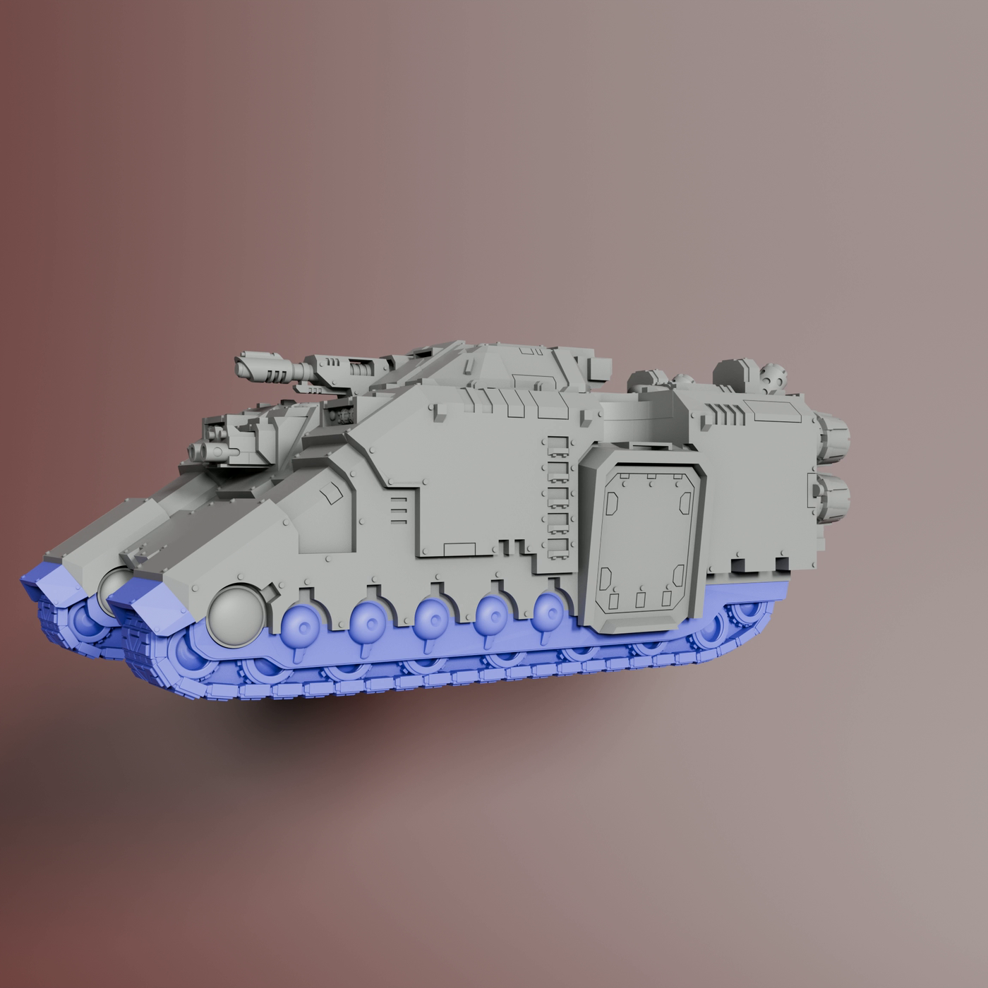 Tanks tracks conversion kit 40k Repulsor tank by Martin on Dribbble