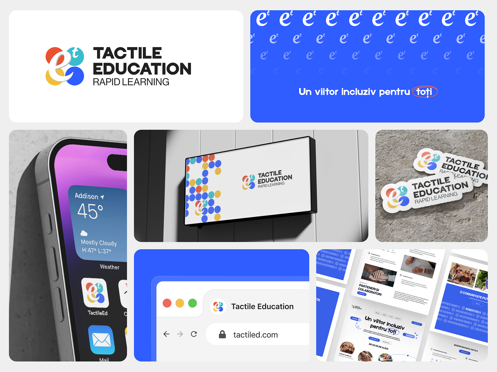 Tactile Education Branding by LoquorLabs on Dribbble