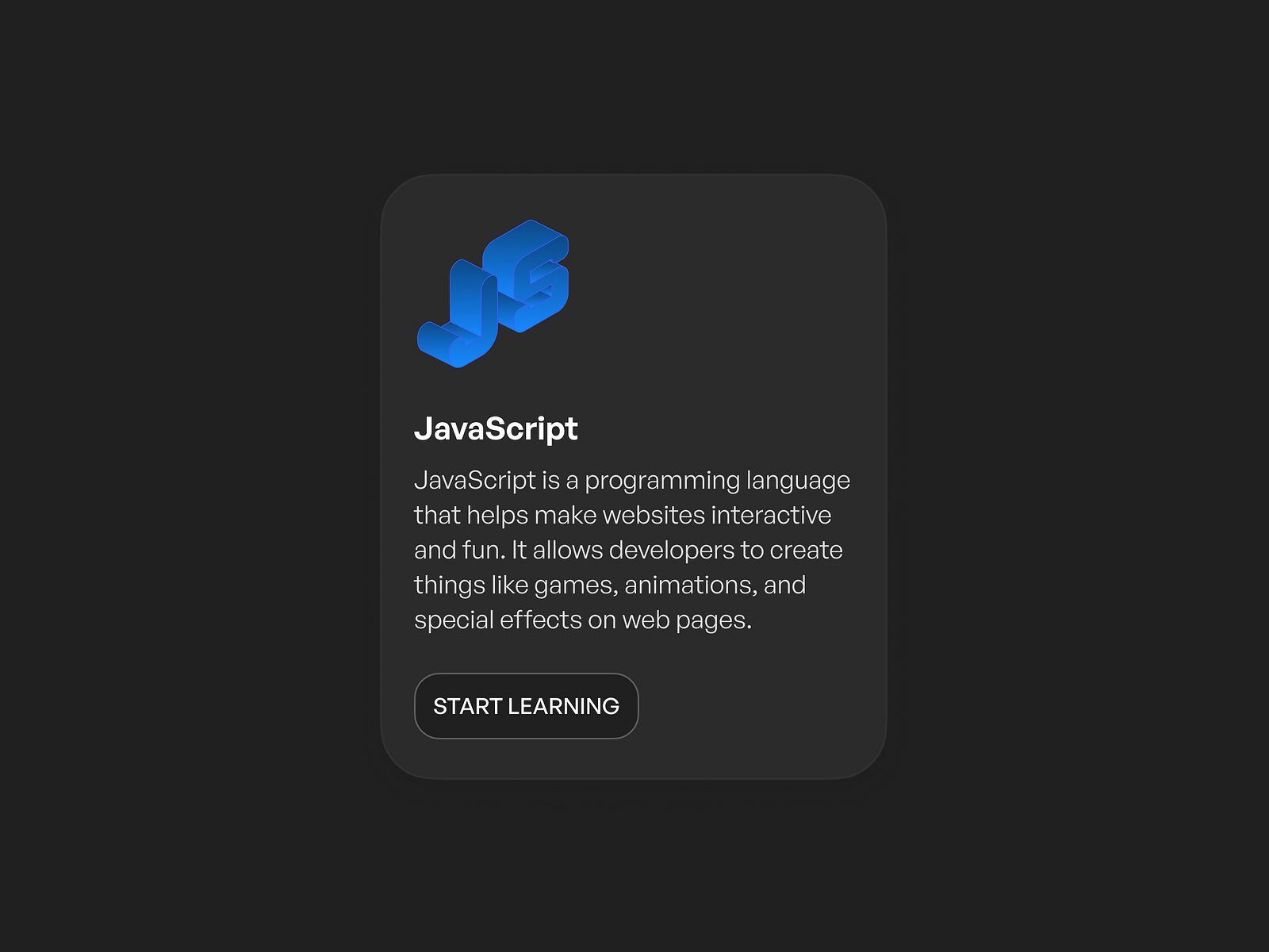 JavaScript Card Modal by Oluwatosin Olajide on Dribbble