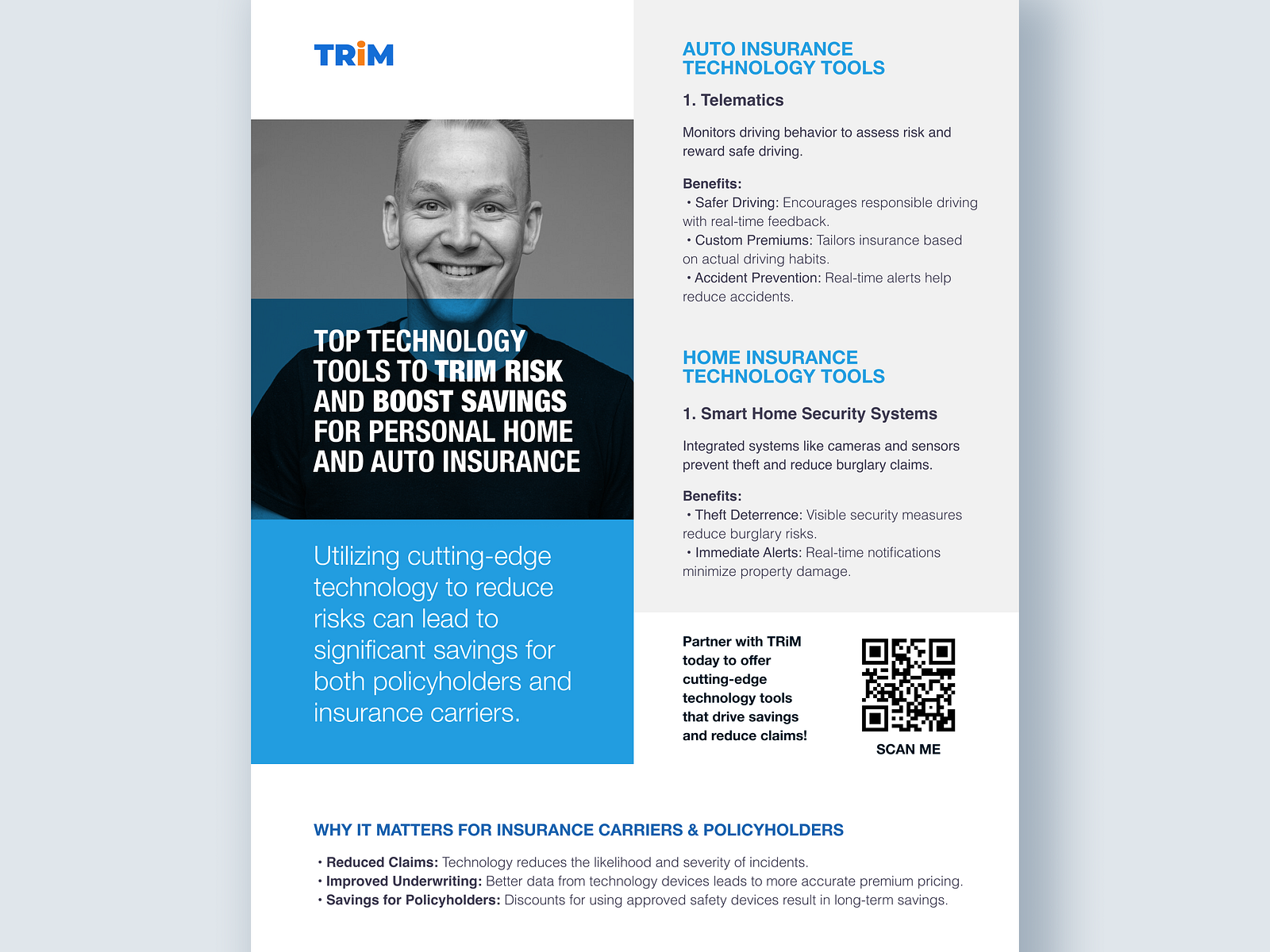 Personal Lines One-Pager Design for TRiM by Sheikh Naveed - Expert UI ...