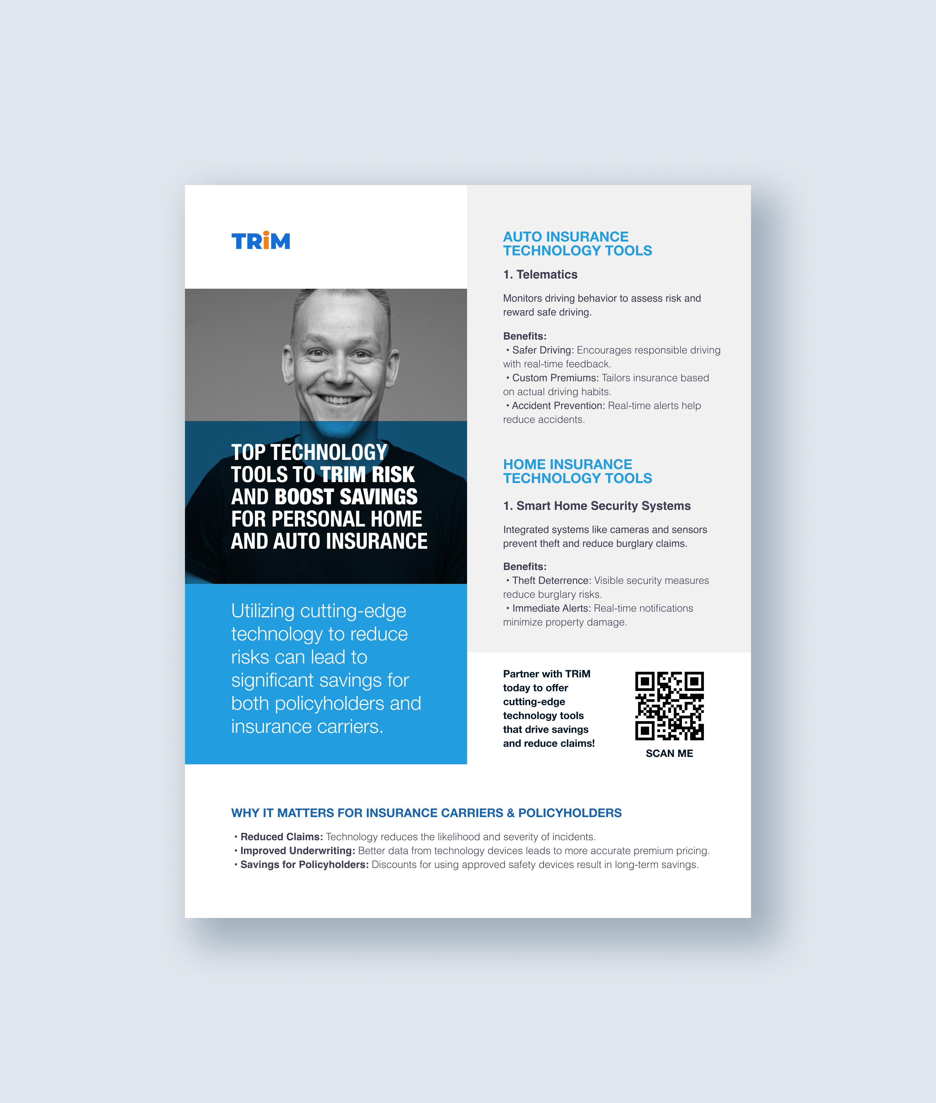 Personal Lines One-Pager Design for TRiM by Sheikh Naveed - Expert UI ...