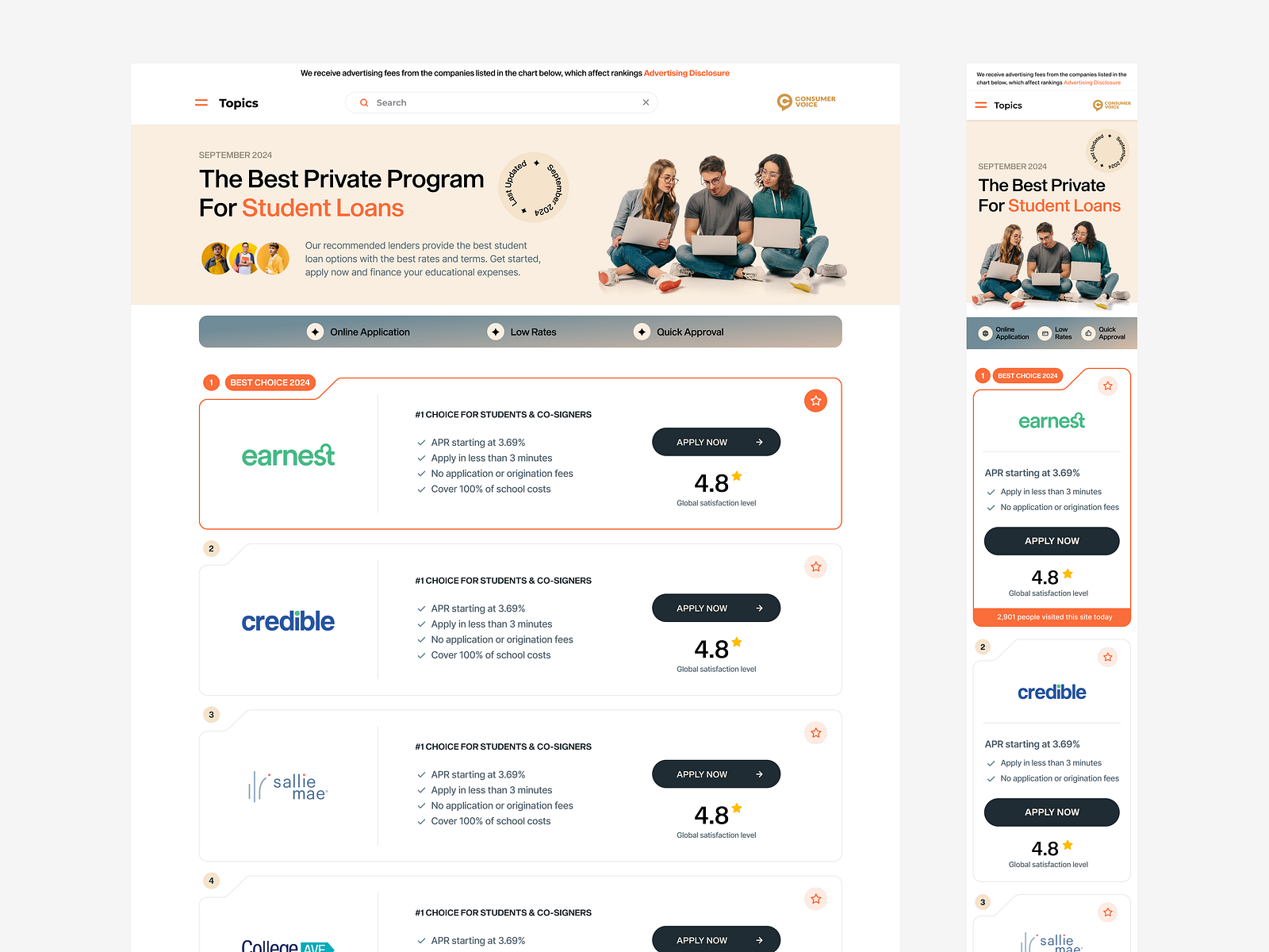 Best Choice by Hey James! on Dribbble
