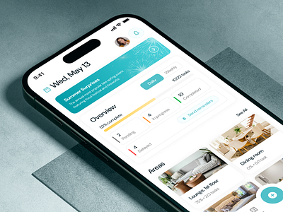 Property Management Mobile App by Eugenia Hordieieva for Zero One ...