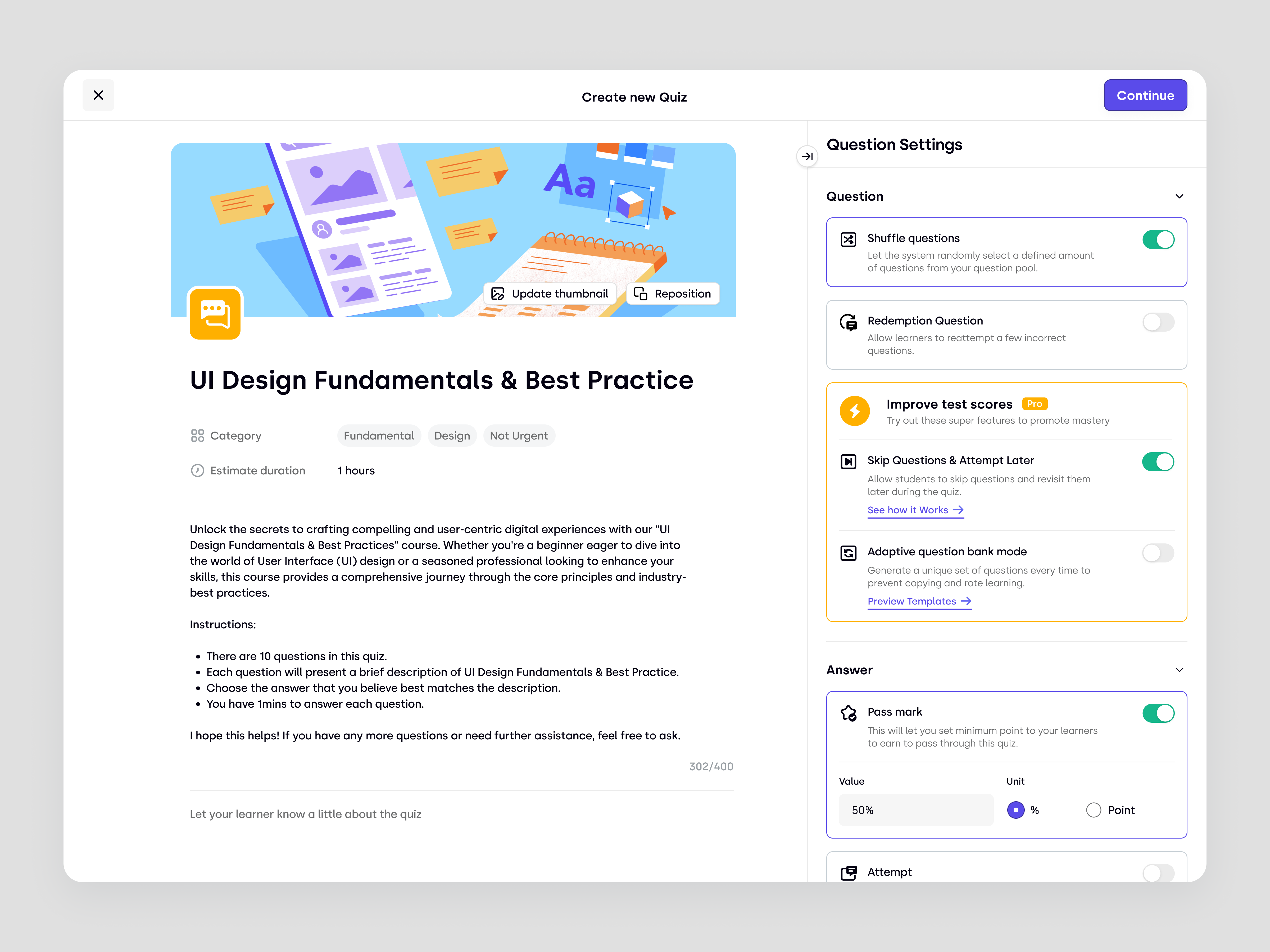 Browse thousands of Quiz App UI images for design inspiration | Dribbble