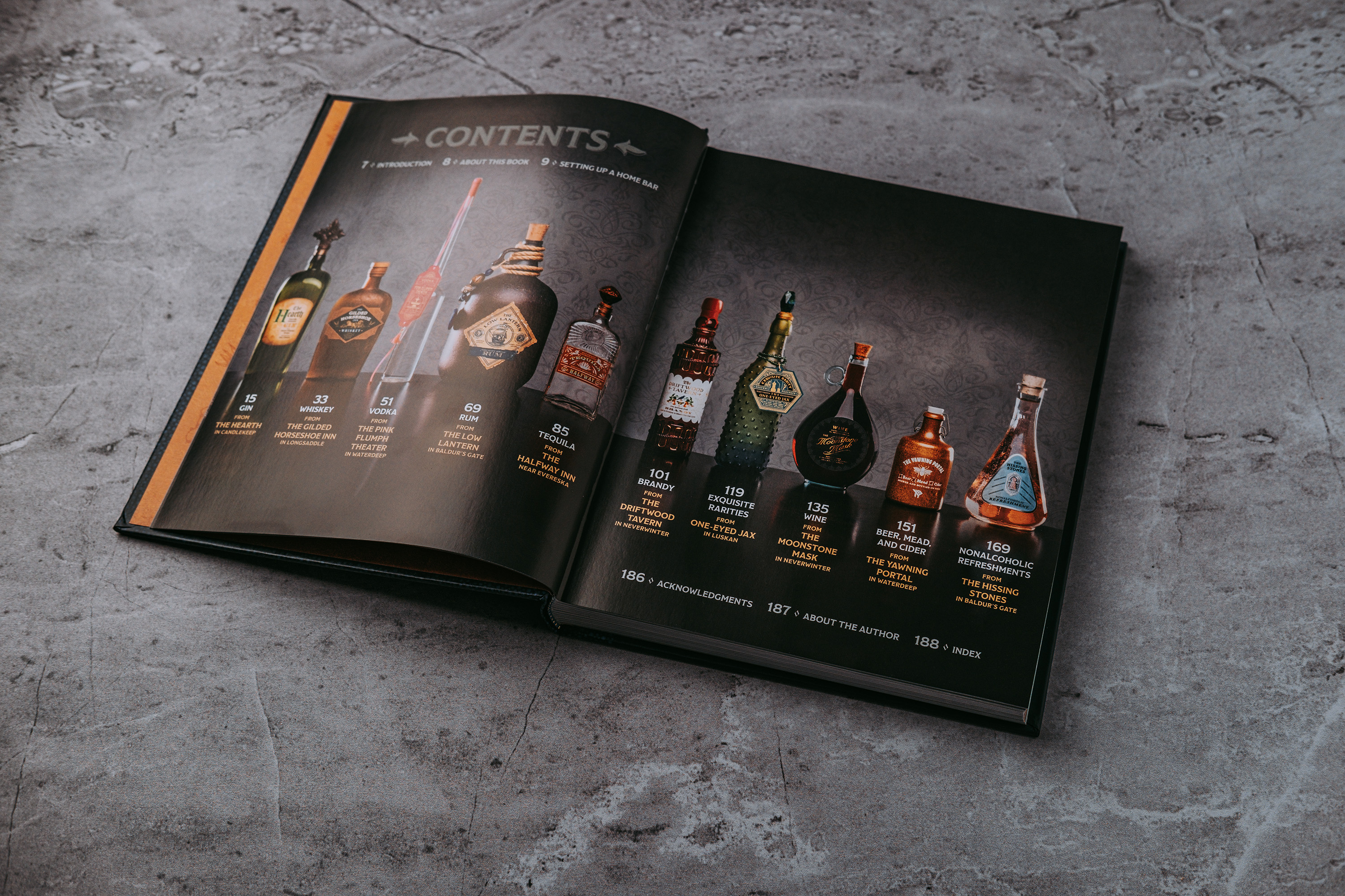 Dungeons & Dragons Cocktail Book / Labels by Widakk Design Studio on ...