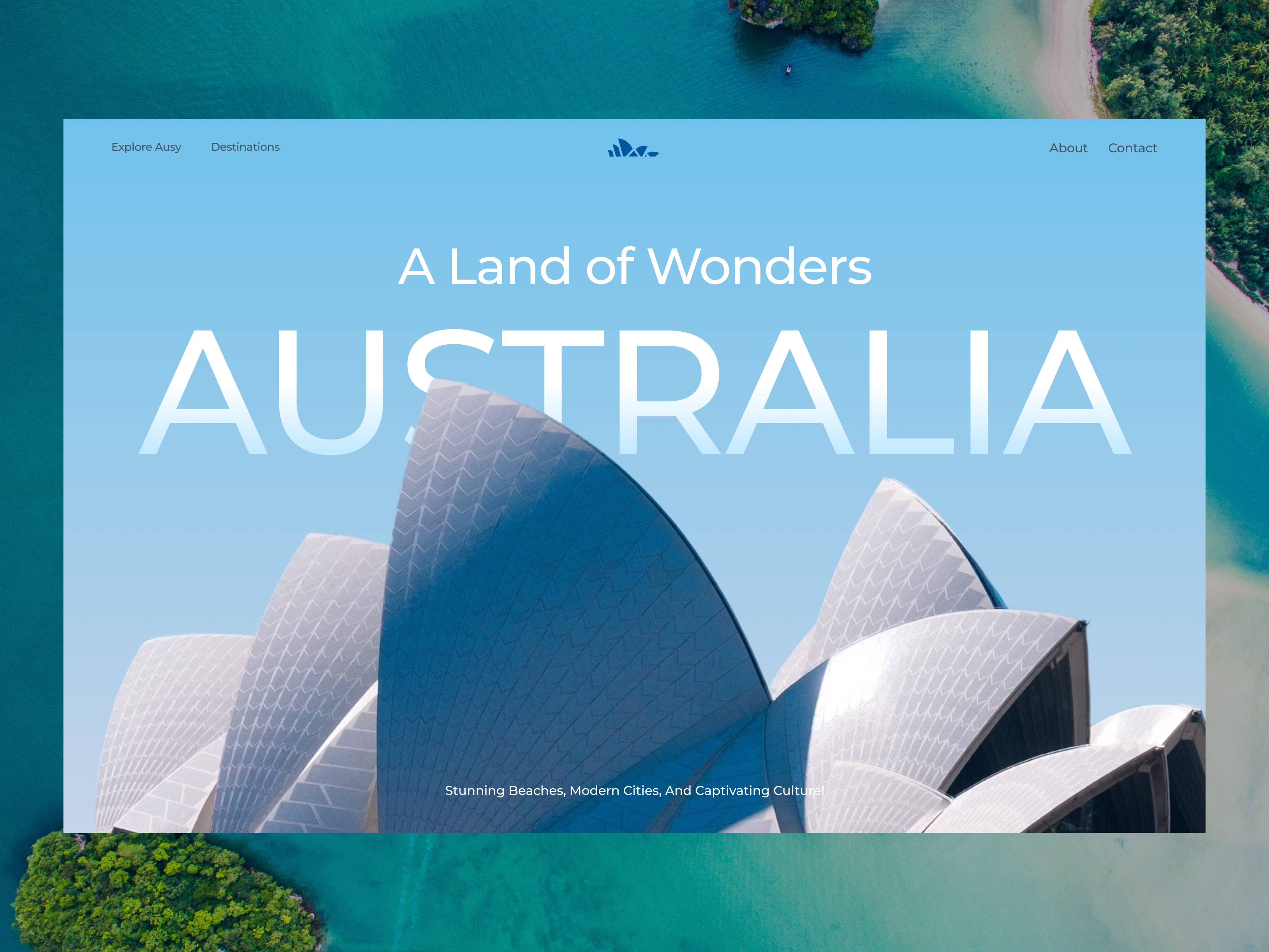 Travel Landing Page designs, themes, templates and downloadable graphic ...
