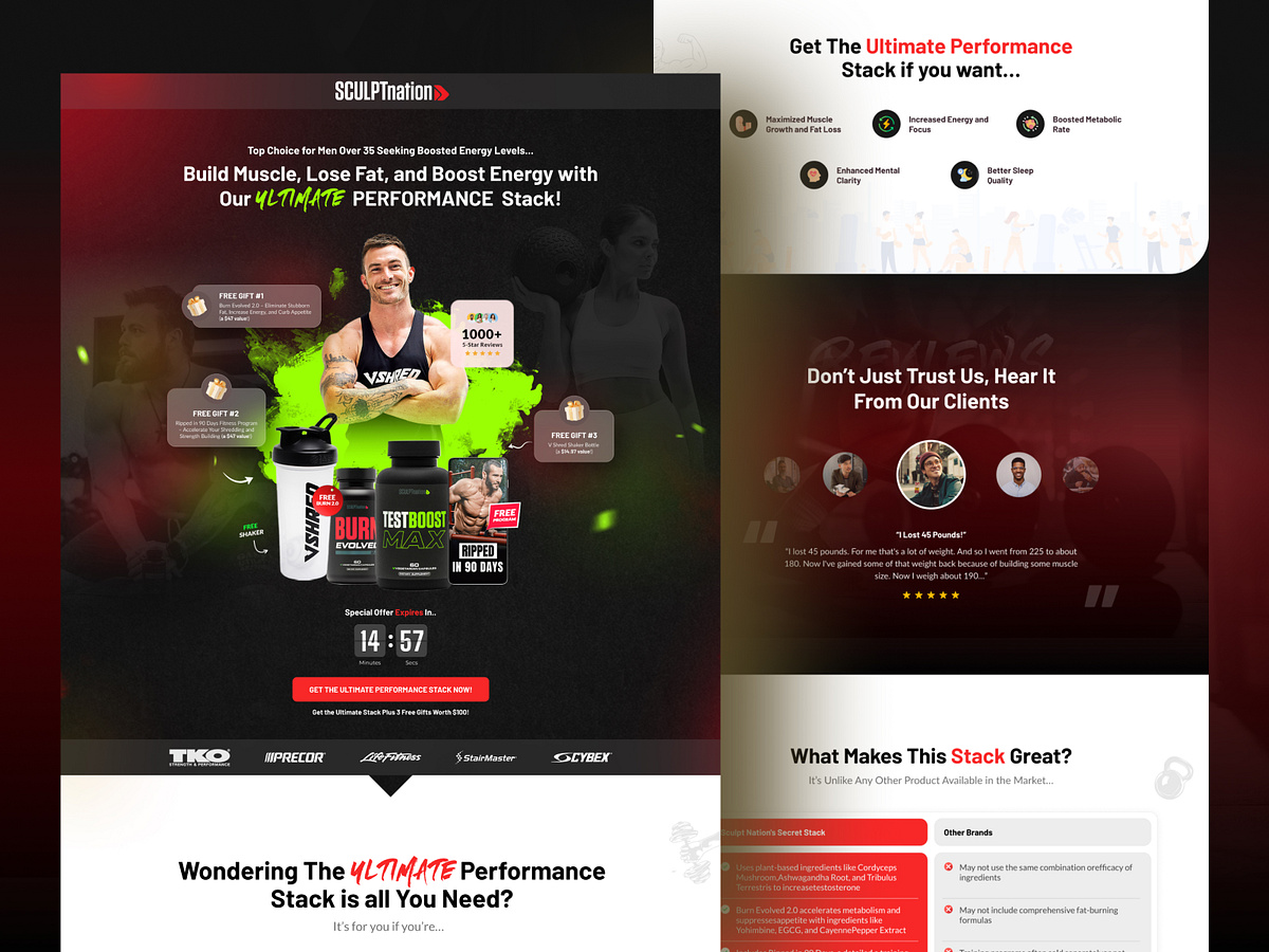 SCULPTnation Website design concept by Anik Deb on Dribbble