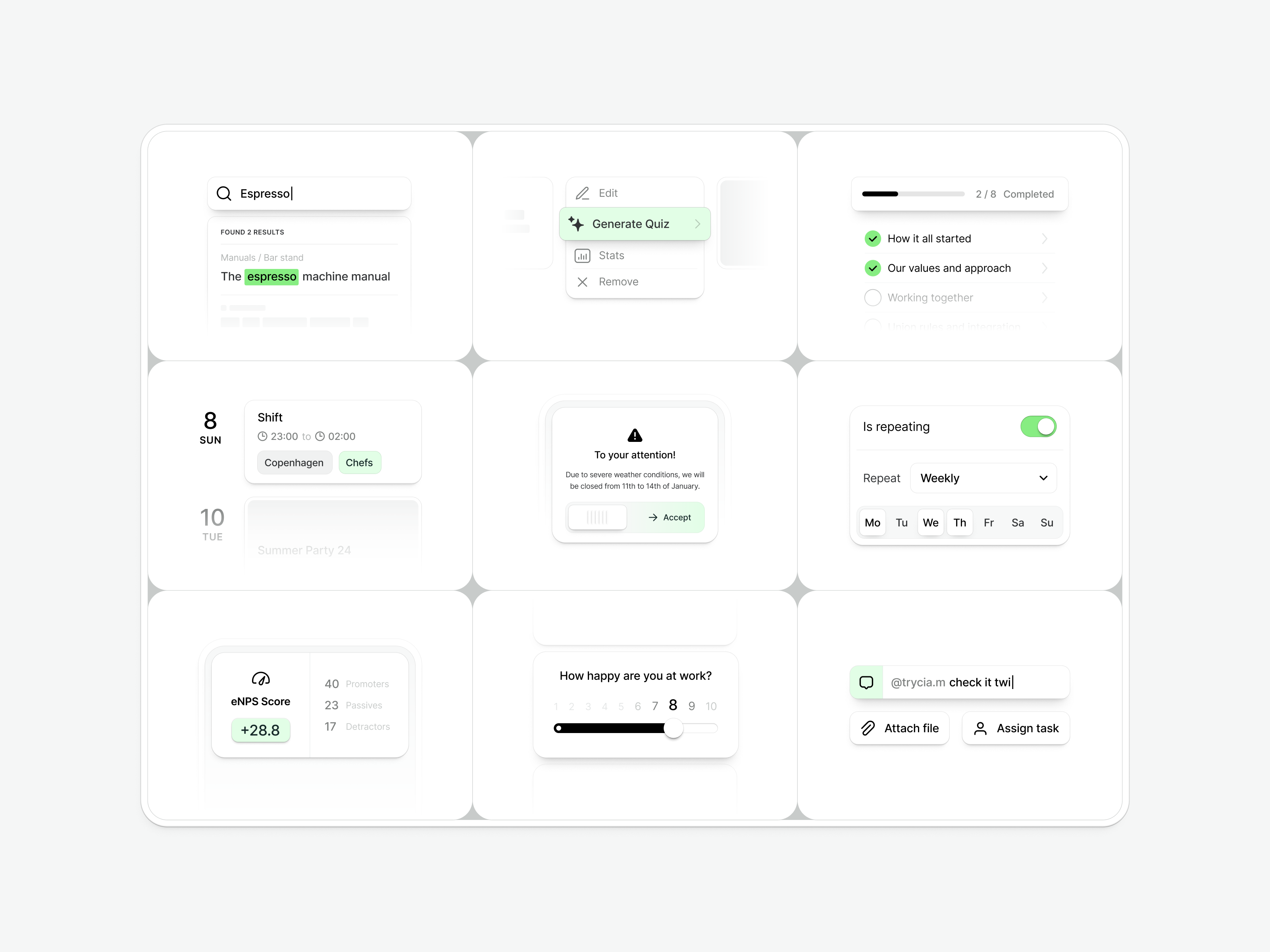 Monotree – features sections by Oleksandr Plyuto 🇺🇦 on Dribbble