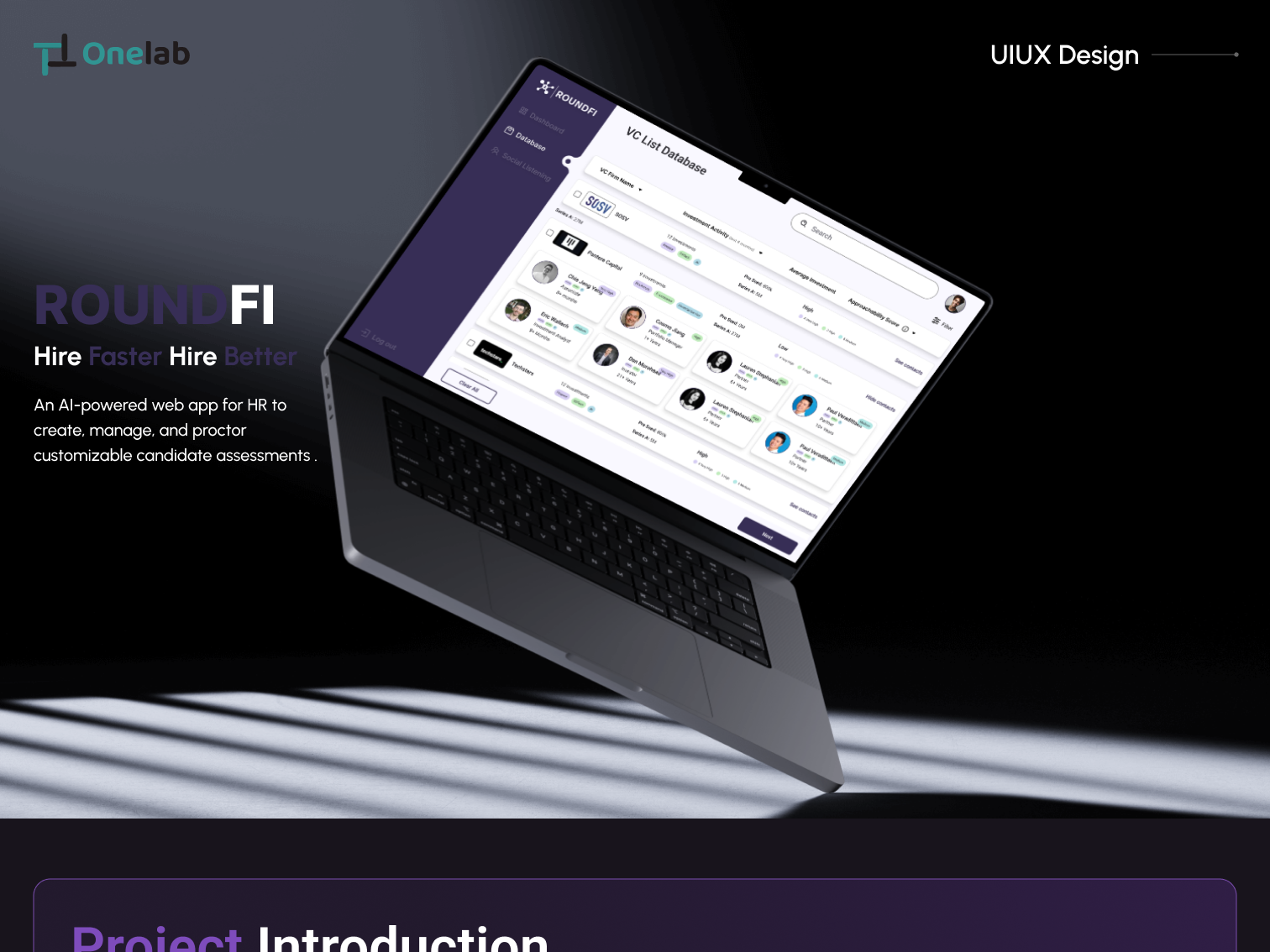 Roundfi by Onelab Ventures by Onelabventures on Dribbble