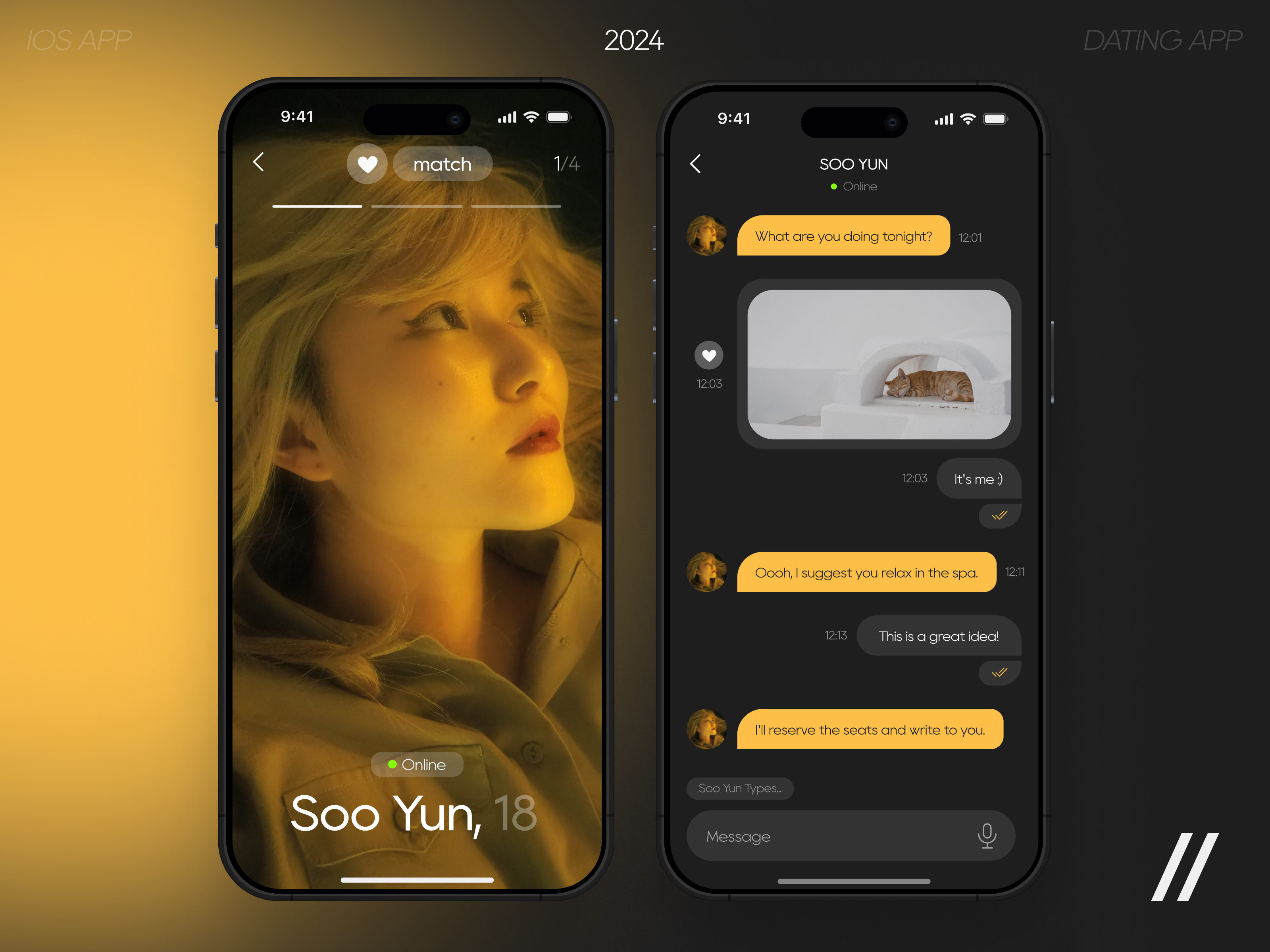 Dating Mobile iOS App Design Concept by Svetlana Kolpakova for Purrweb ...
