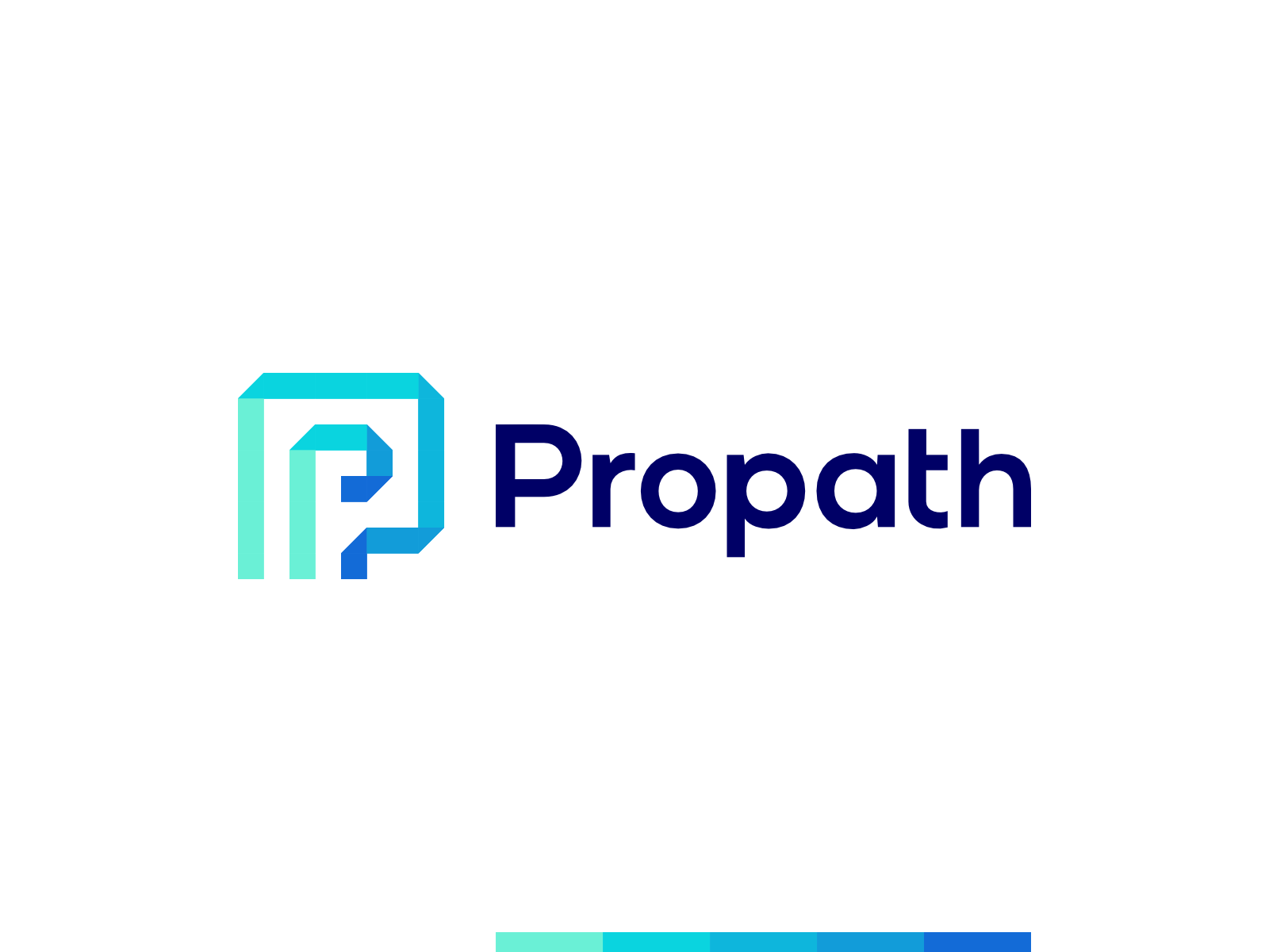 Propath, bioinformatics / biomedical research logo design by Alex Tass, logo designer on Dribbble