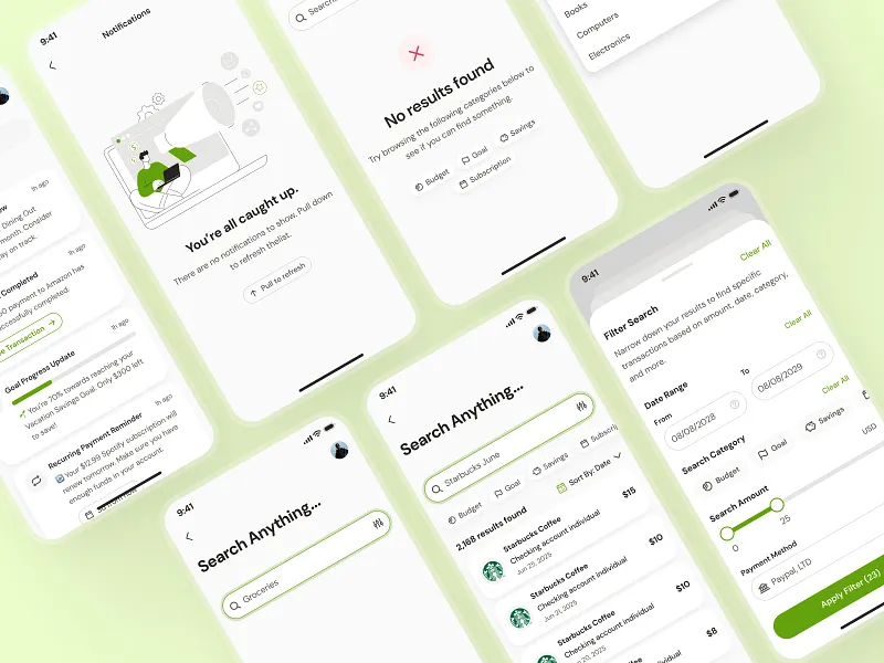 Search Screen designs, themes, templates and downloadable graphic ...