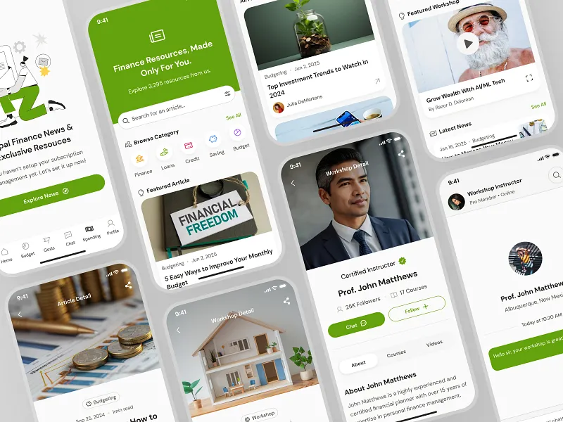 Blog UI designs, themes, templates and downloadable graphic elements on ...