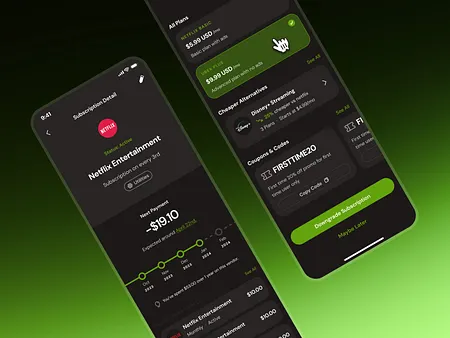 Subscription UI designs, themes, templates and downloadable graphic ...