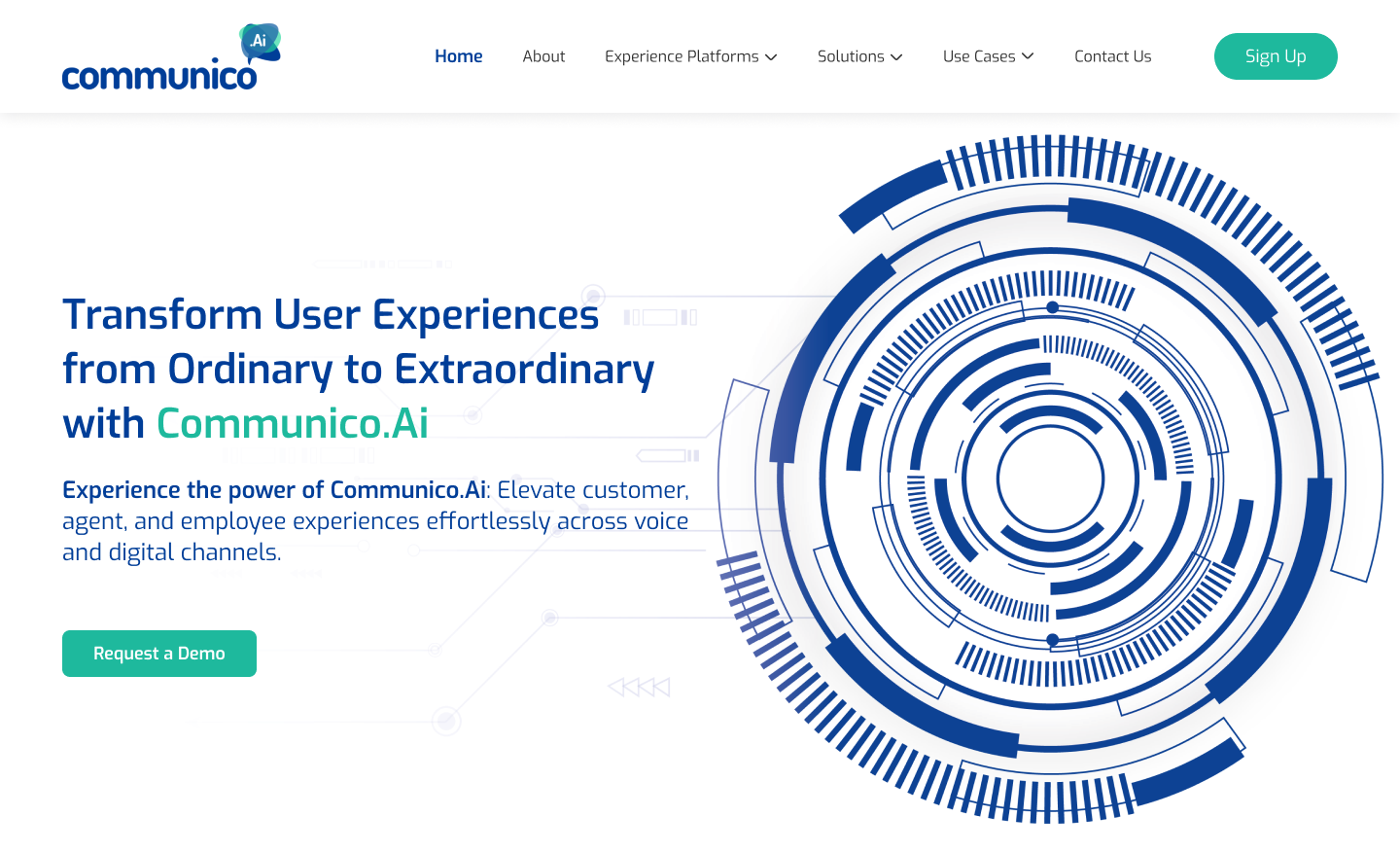 Communico.Ai by Muhammed Osama on Dribbble