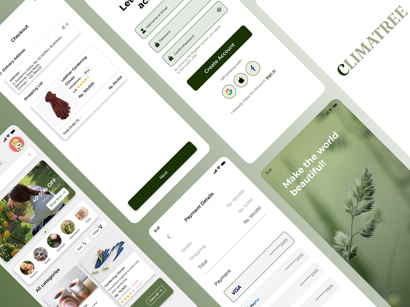 CLIMATREE by Aliefia Puan Ghifari on Dribbble