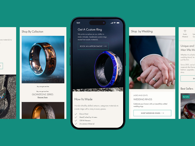 Luxury E-Commerce Store Design by Busona on Dribbble