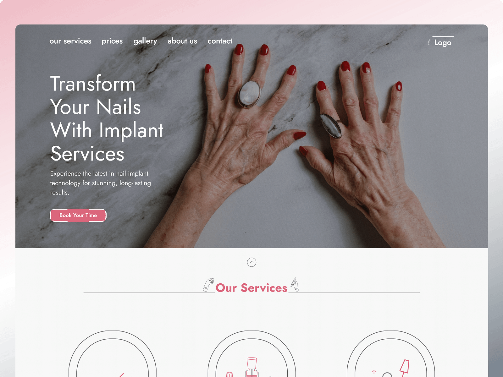 Unveiling My Custom Header Design by uxsolale on Dribbble