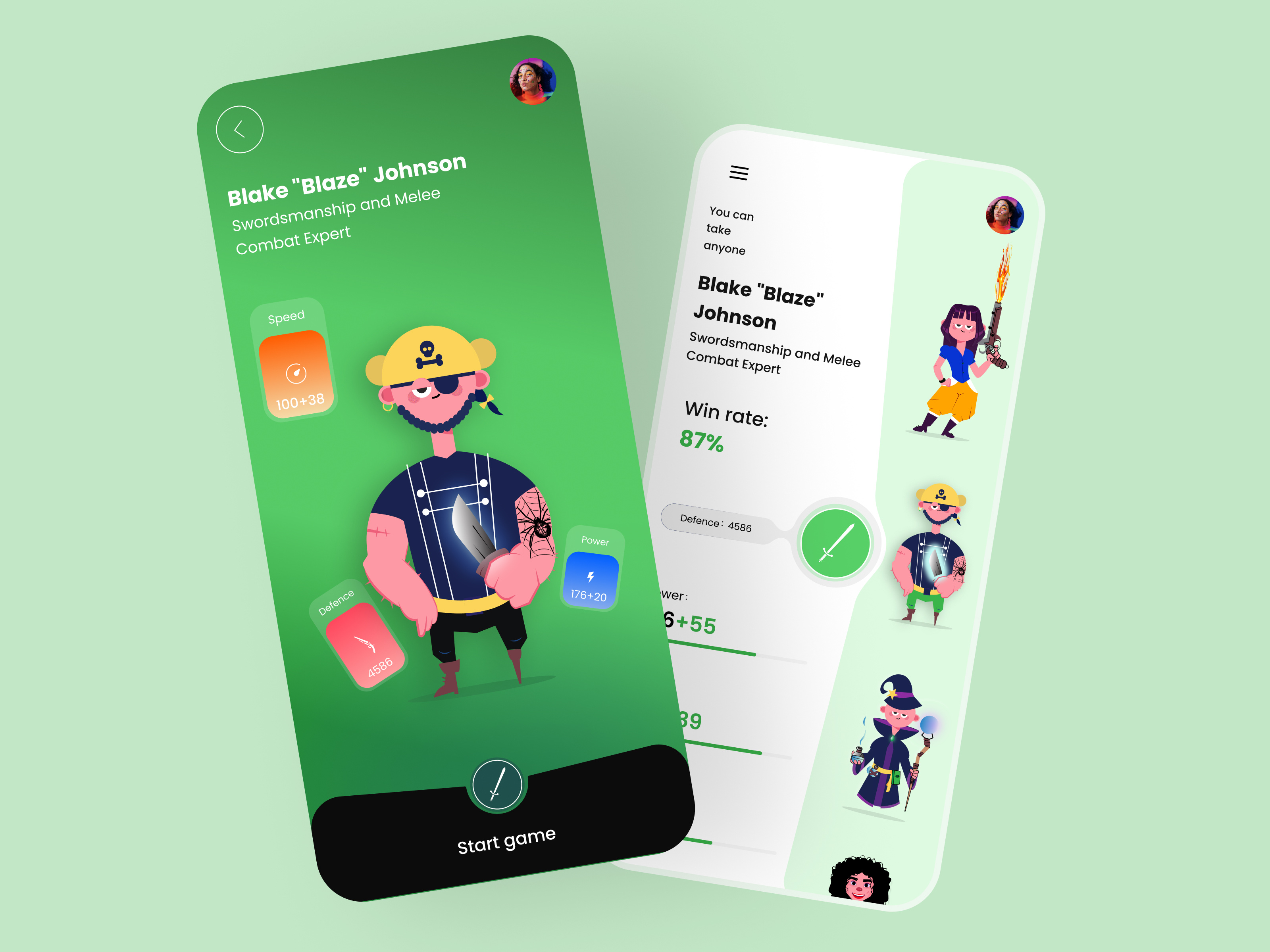 Game Mobile Design🎮 by Zahra Tootiyan on Dribbble