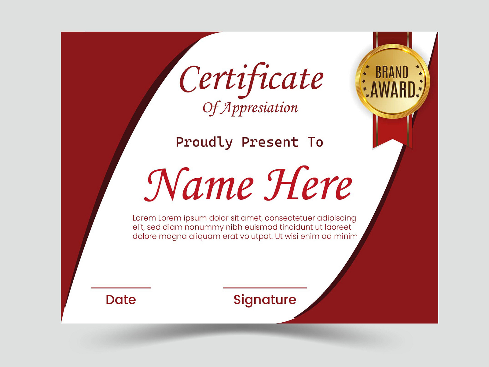 Certificate Design by Tasnia Tabassum Chowdhury on Dribbble