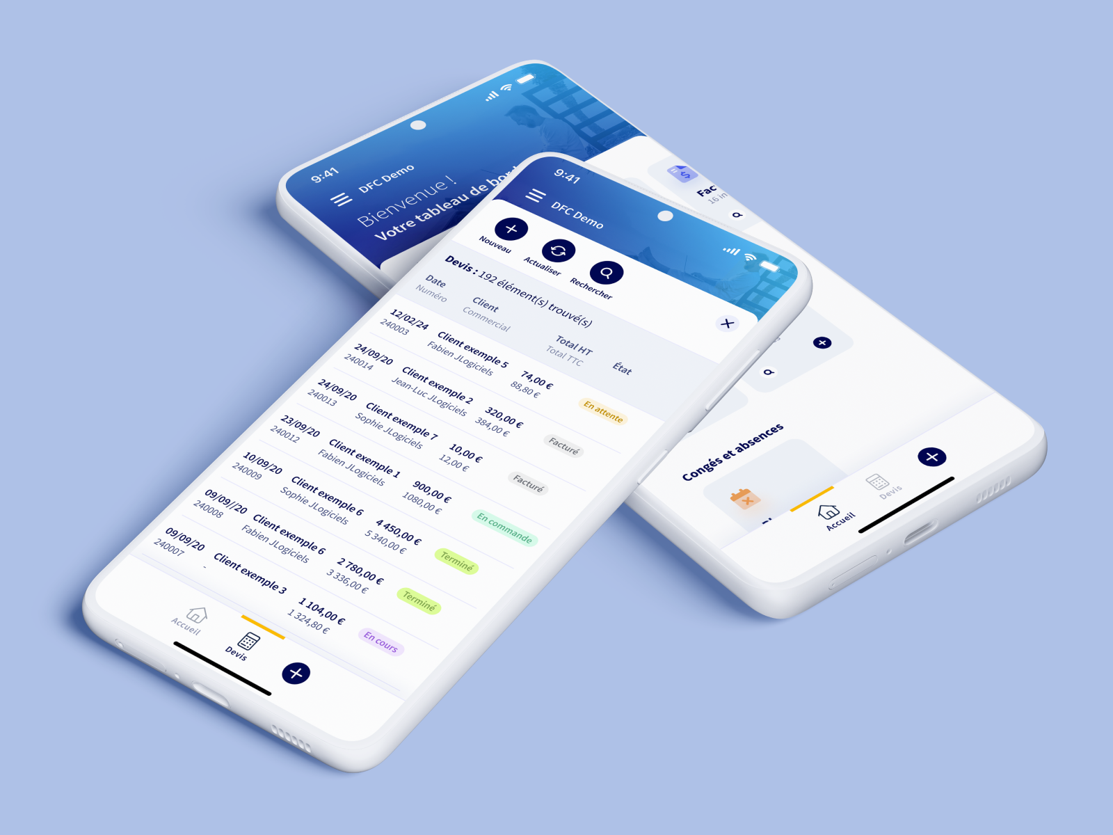 Mobile Billing Application by Yumans Design on Dribbble