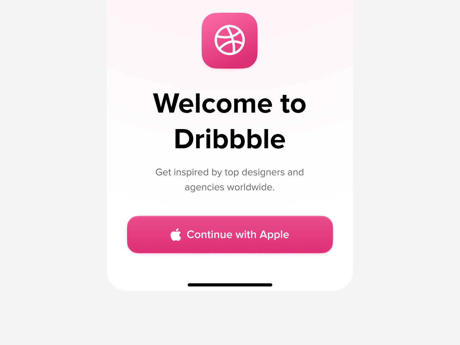 Dribbble login screen 📝 by Hamad Tanveer on Dribbble