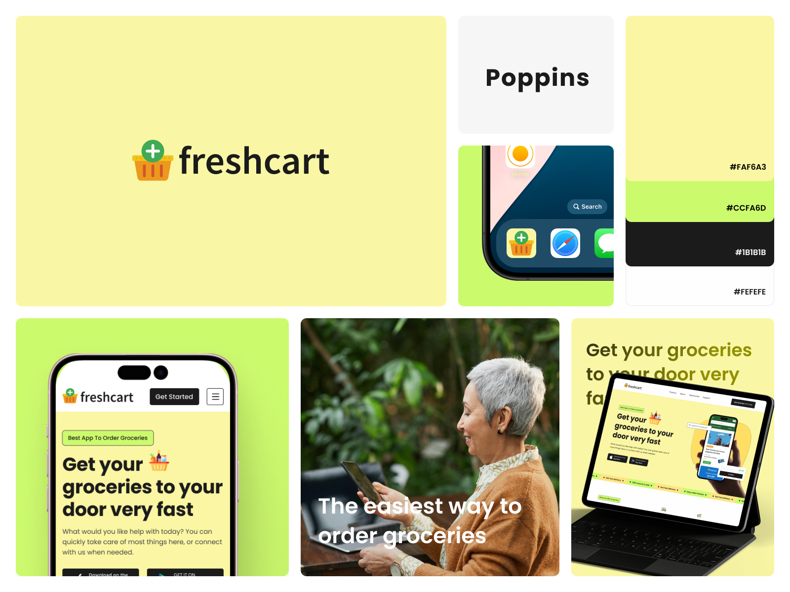 Freshcart - Online Grocery Web Landing by Shakibul Islam for Maqaw ...