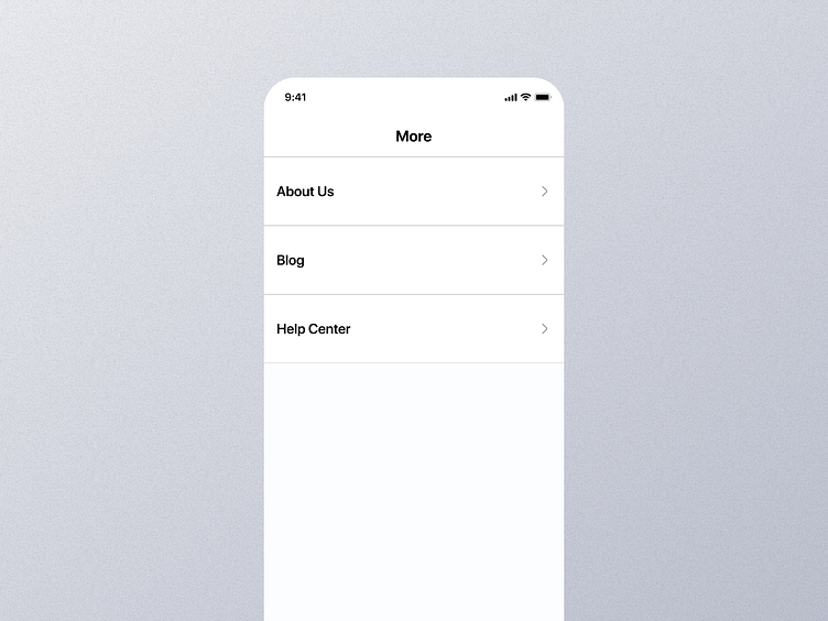 Setting Mobile App Ui By Ui Ants On Dribbble
