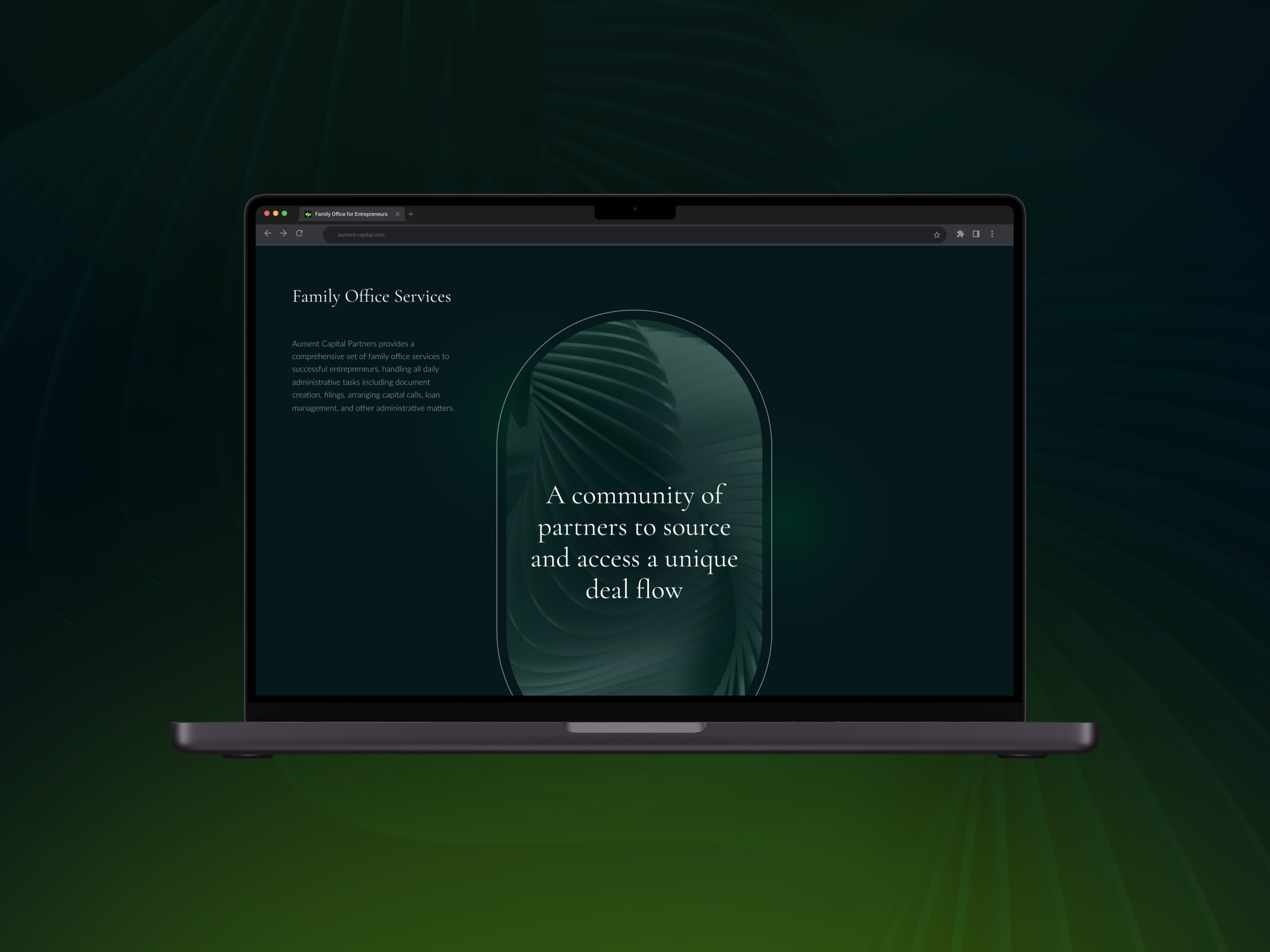 UI Design for Aument Capital Partners by Thomas Budin on Dribbble