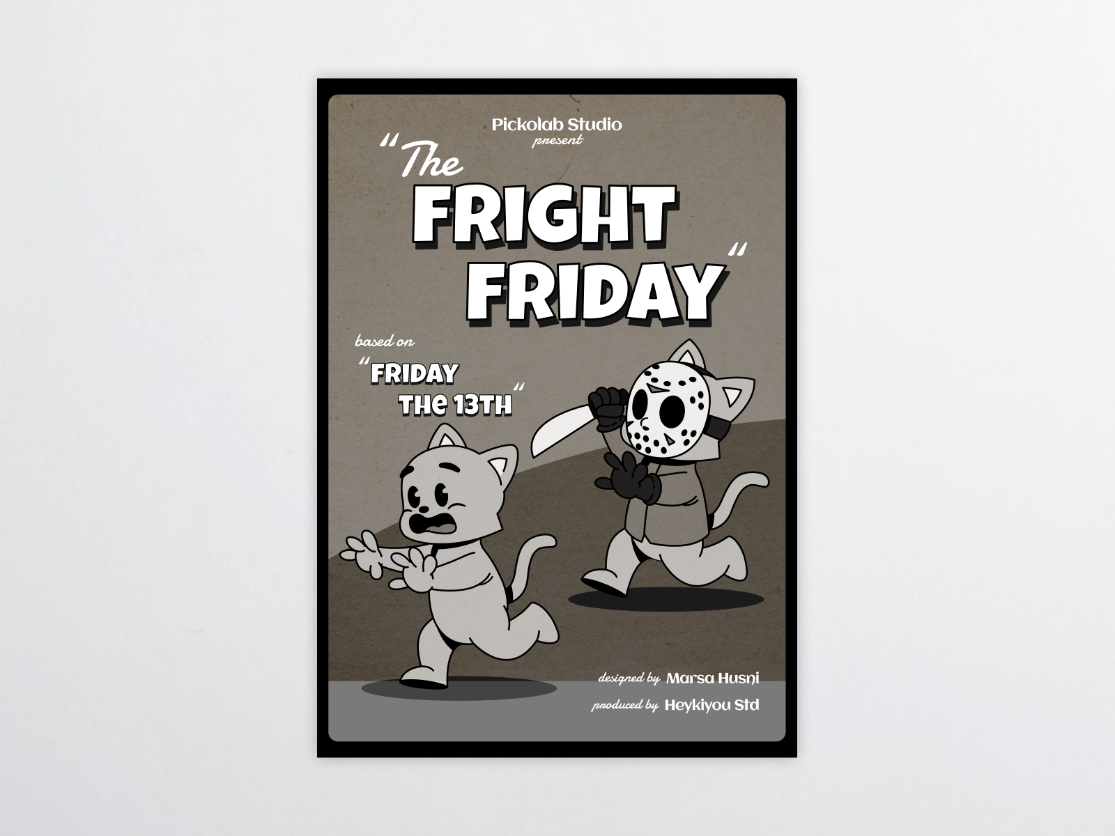 The Fright Friday - Friday the 13th parody illustration by Heykiyou on ...