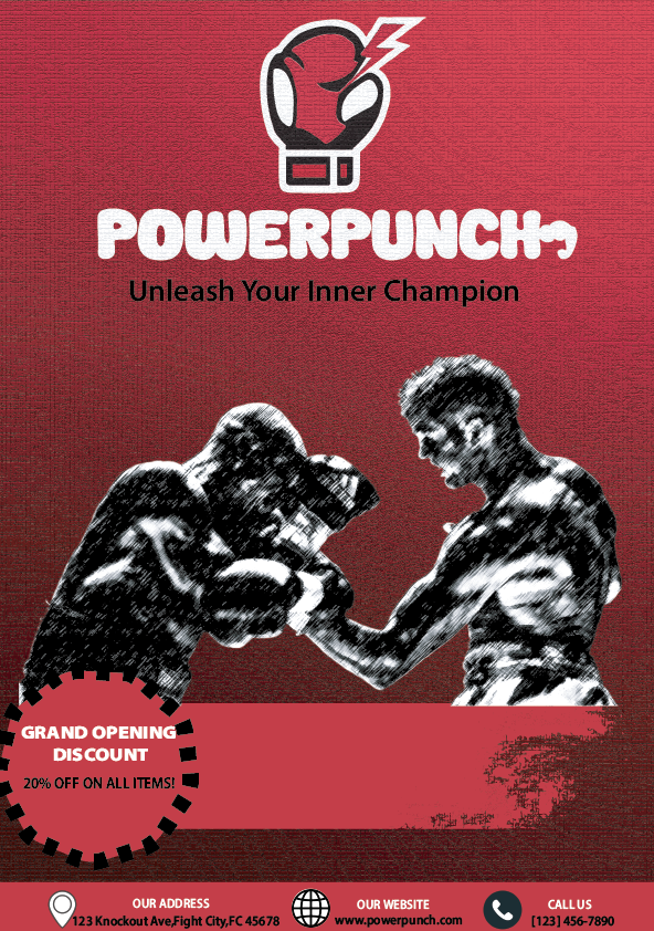 PowerPunch Logo design by Adeoye Franklyn on Dribbble
