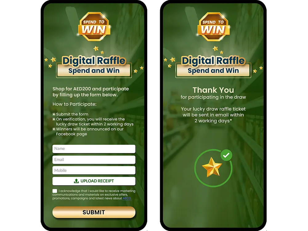 Digital Raffle Draw designs, themes, templates and downloadable graphic ...