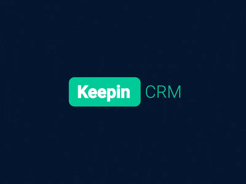 Keepin CRM (logo animation) by Alexander | 2D Animation for Business 🚀 ...