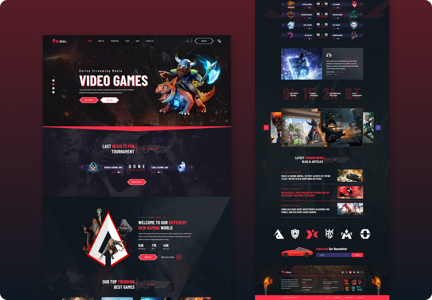 Redrex - Website Design - Creasions by Creasions Digital on Dribbble Redrex - Website Design - Creasions by Creasions Digital on Dribbble
