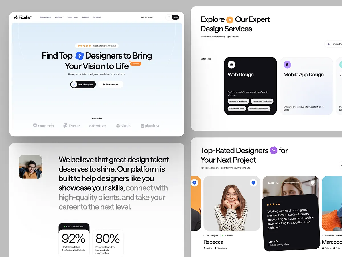 Browse thousands of Website images for design inspiration | Dribbble
